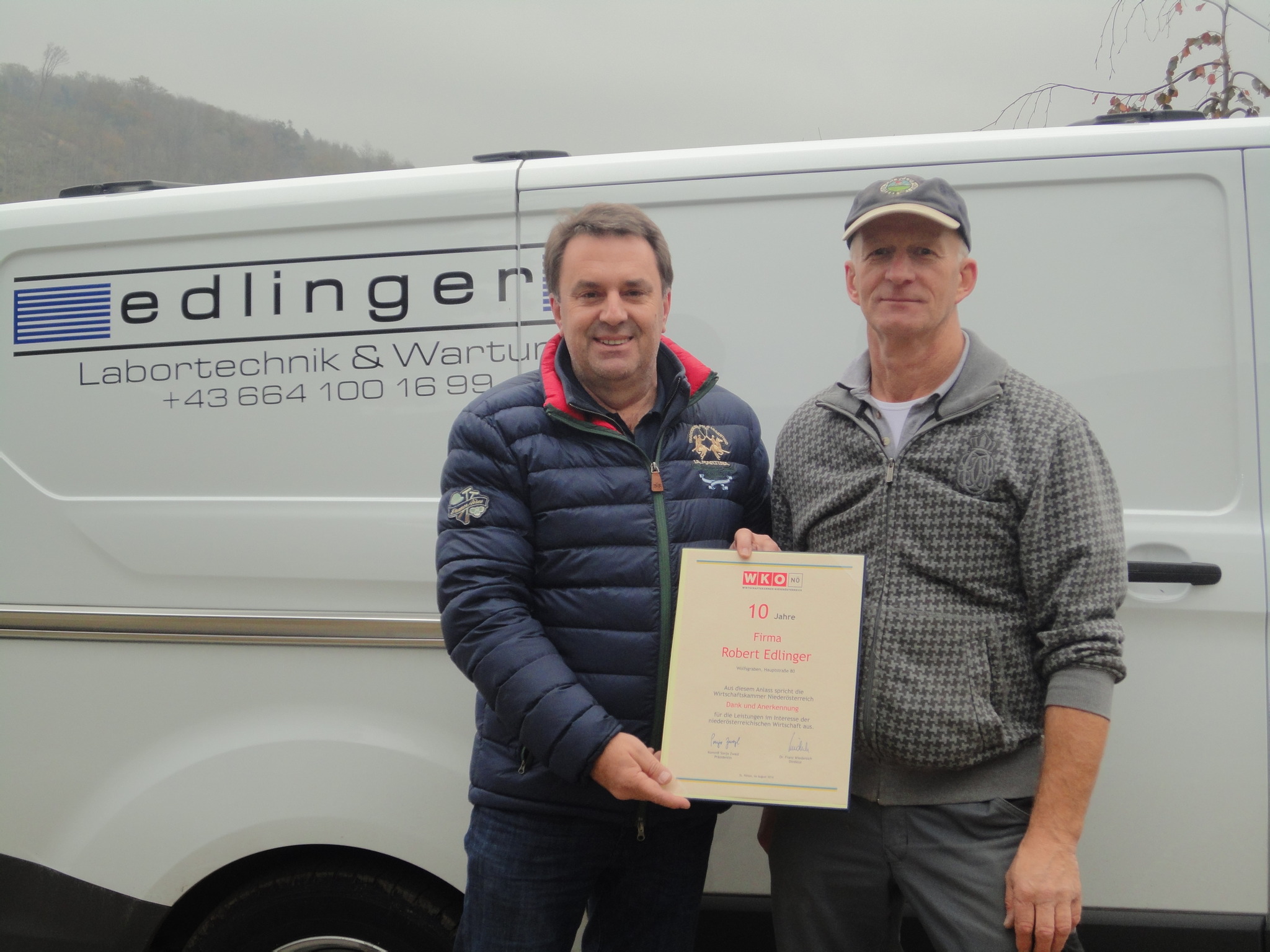 Edlinger feierte 10-jähriges Firmenjubiläum - Purkersdorf