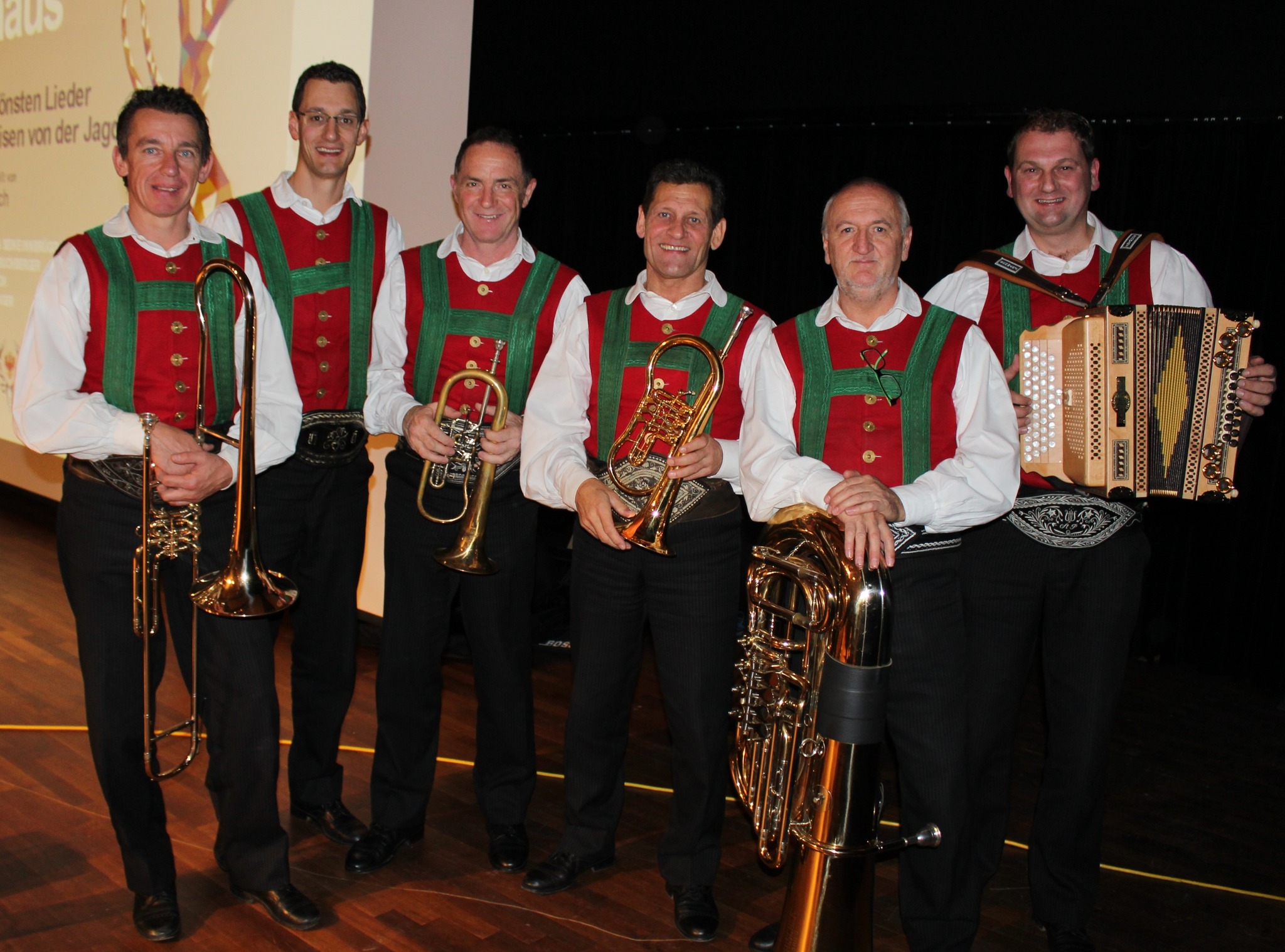 Franz Posch präsentierte neue CD "Frisch auf die Jagd hinaus" - Hall-Rum