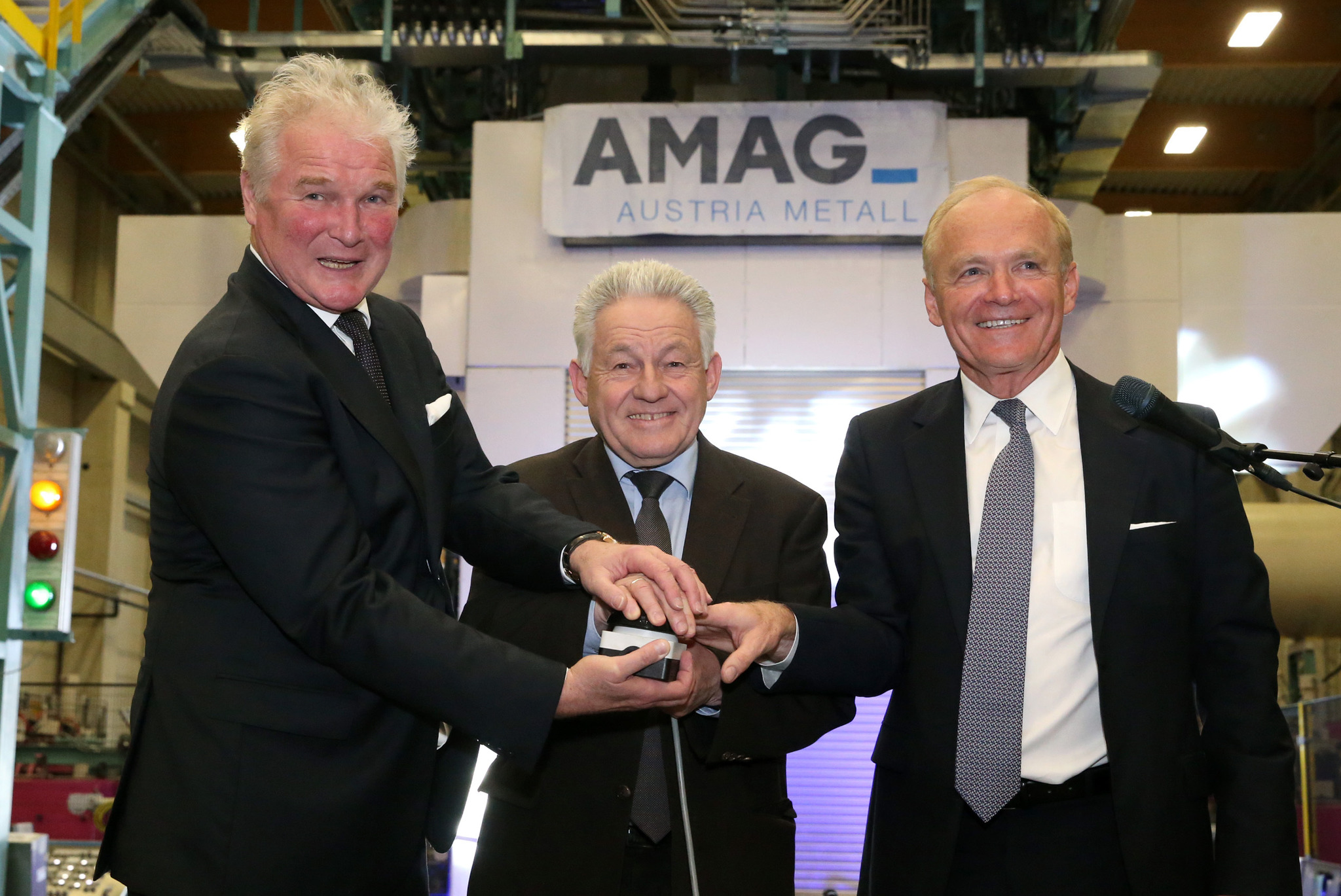 Warmwalzwerk der AMAG Ranshofen wurde in Betrieb genommen - Braunau