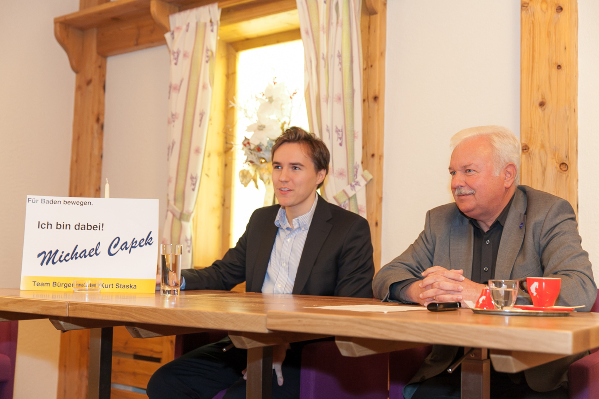 22-jähriger Musiker ergänzt Team Bürgermeister Kurt Staska - Baden