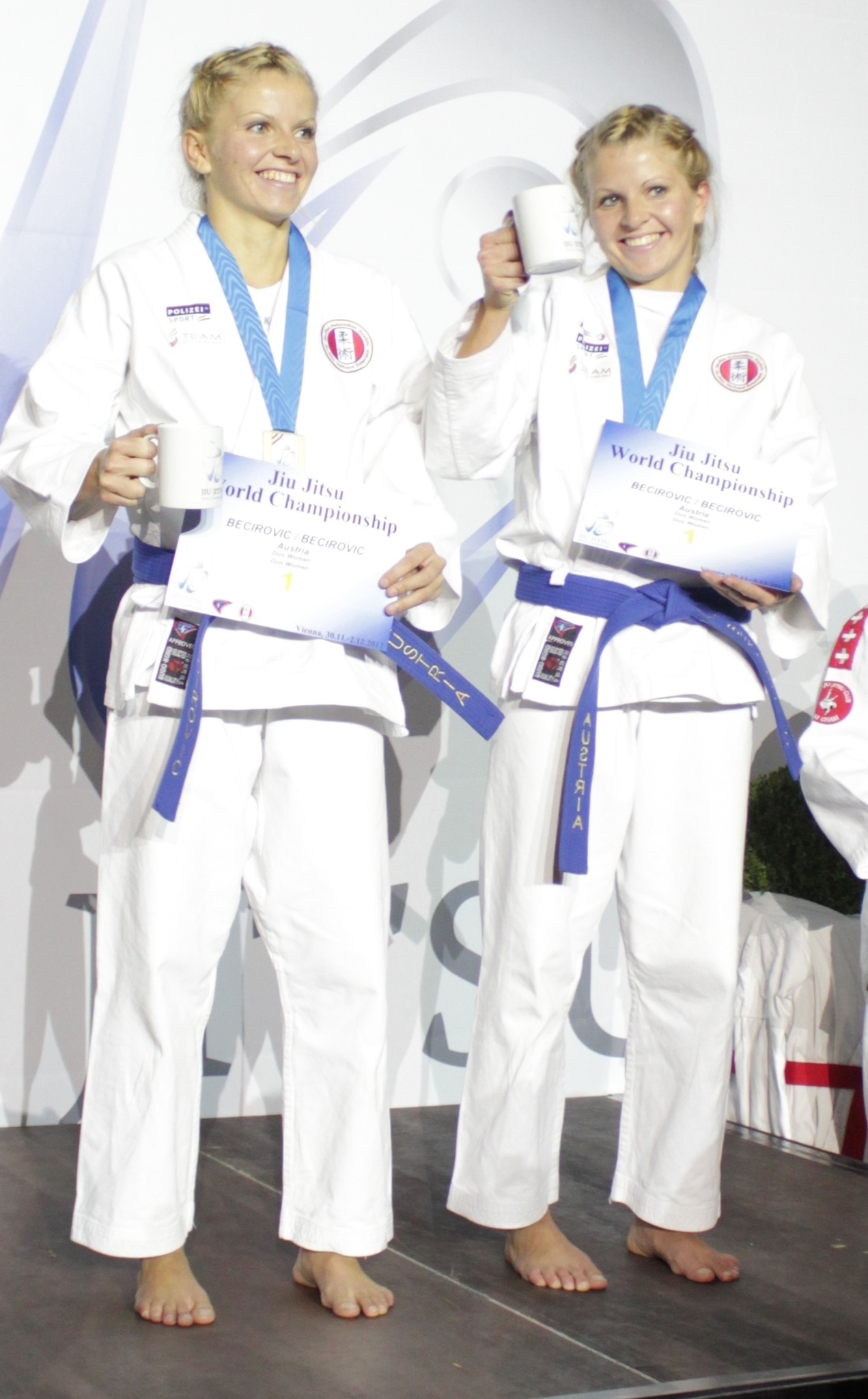 Becirovic-Zwillinge gewinnen Jiu Jitsu Weltmeistertitel - Purkersdorf