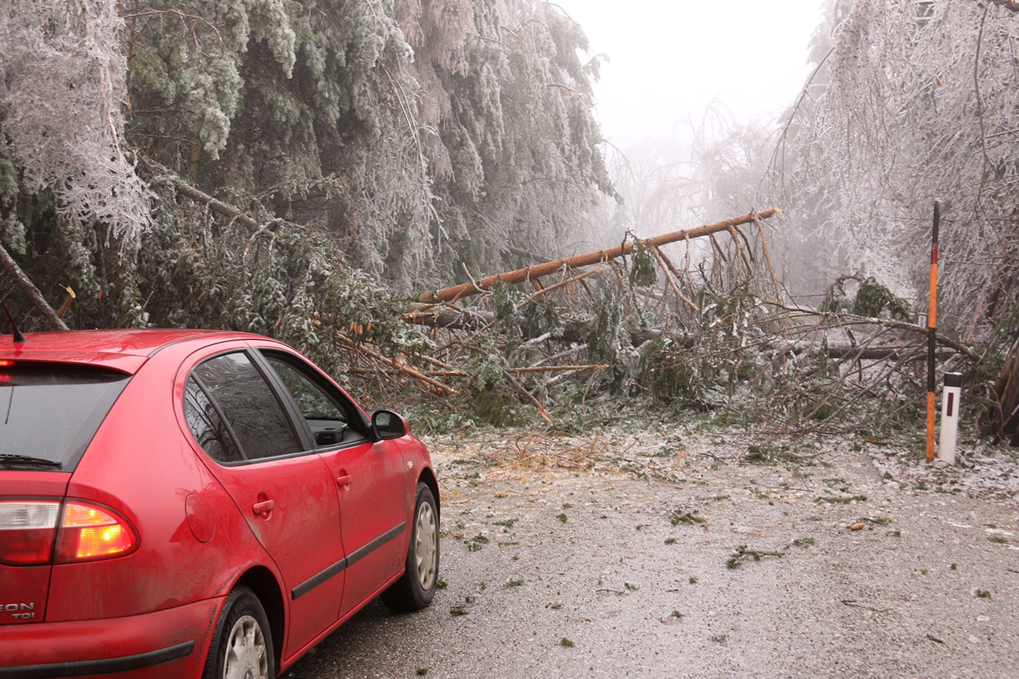 Eisbruch hat Schöckelland fest im Griff - Graz