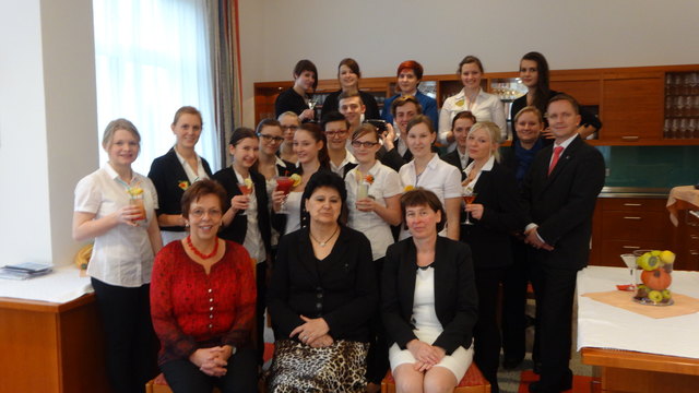 Jungbarkeeper an der HLW-FW Zwettl - Zwettl