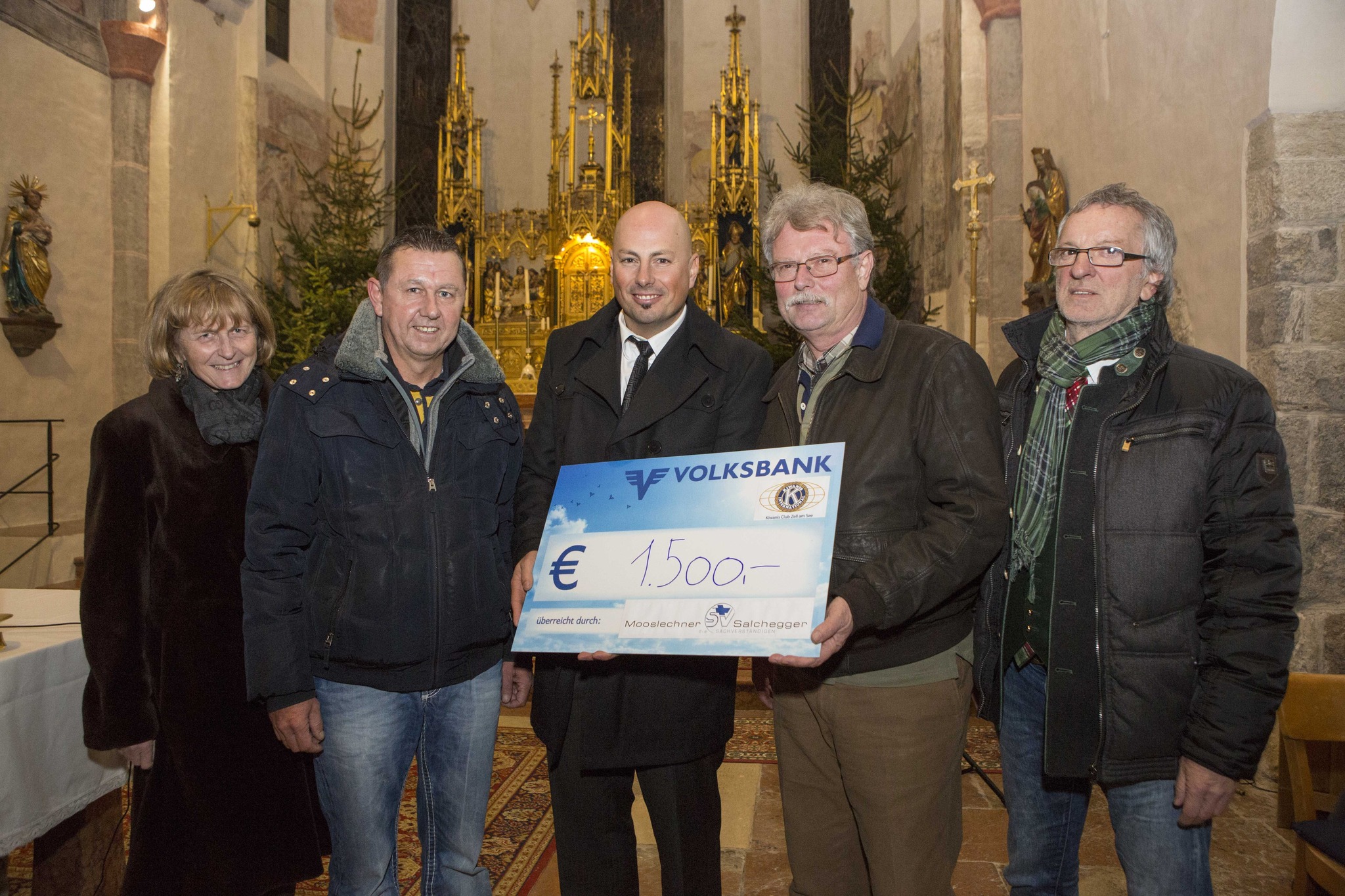 Mooslechner&Salchegger unterstützten die Kiwanis beim Helfen - Pinzgau