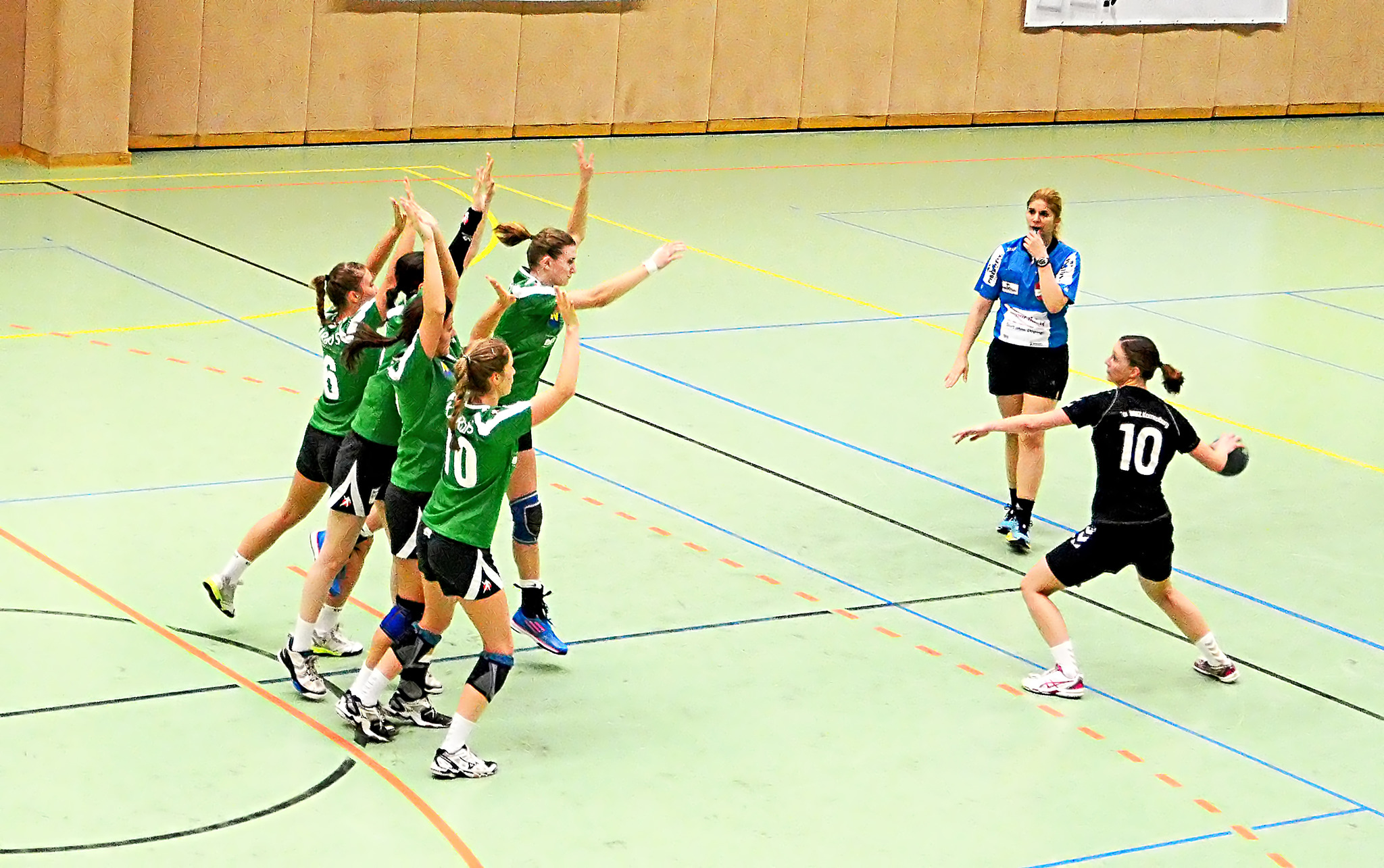 Österr. Damen Handball Cup - Korneuburg gewinnt gegen Stockerau 26:22 ...