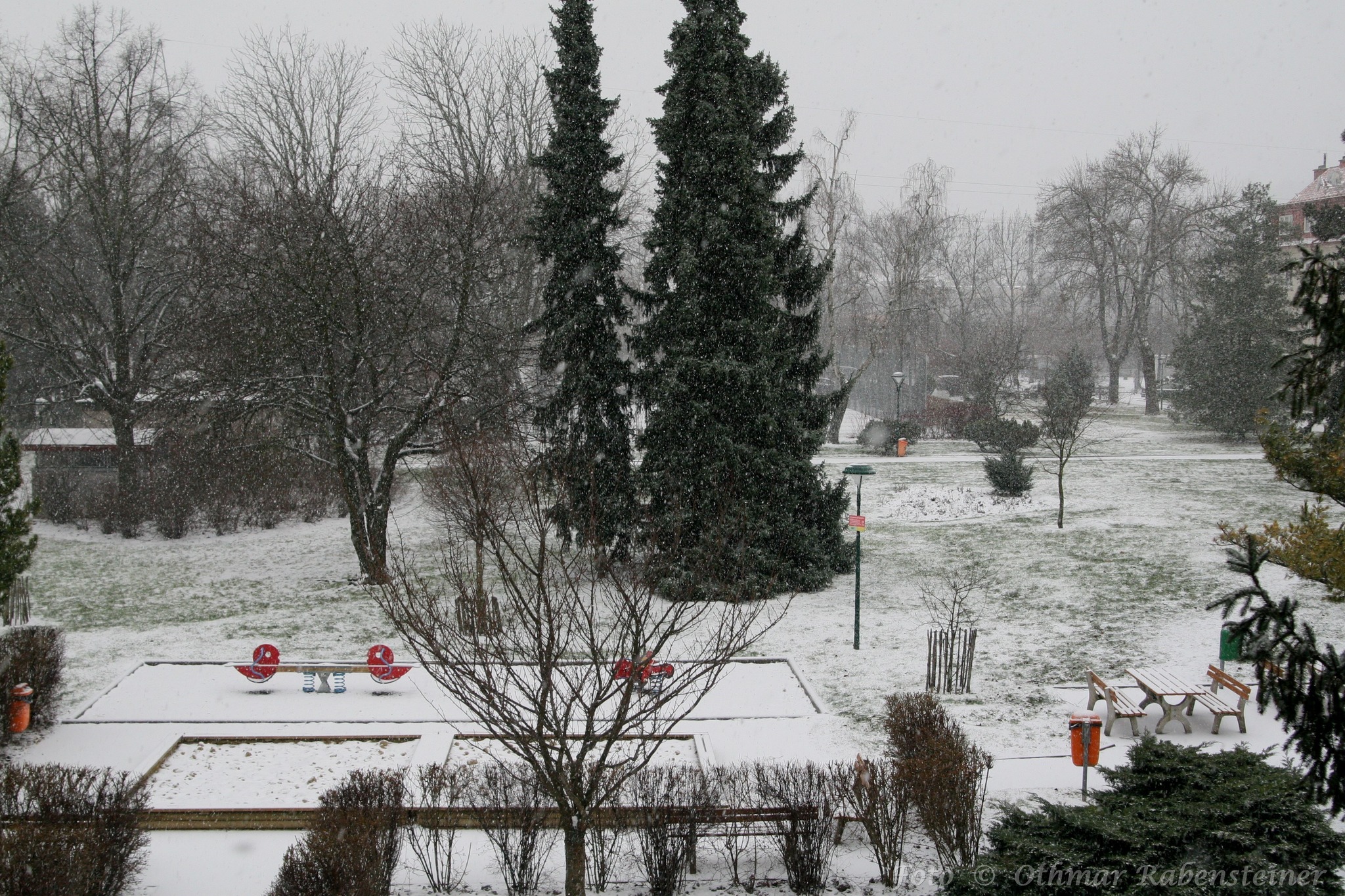 Schnee in Wien - Penzing