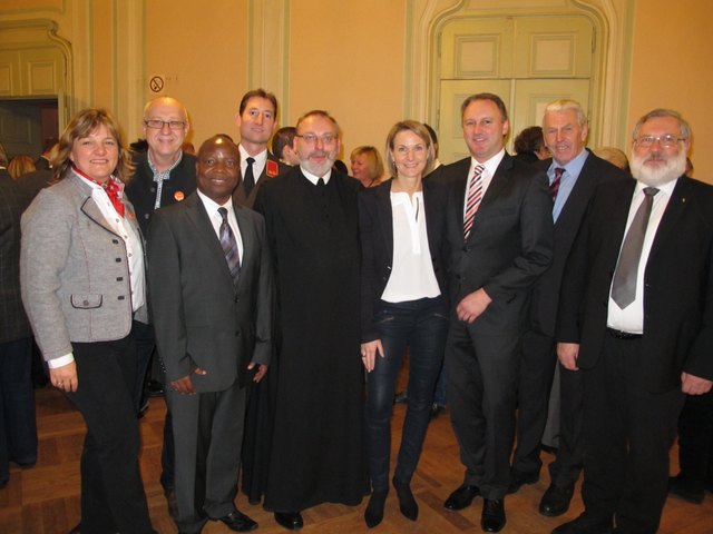 Silvesterempfang im Rathaus - Baden