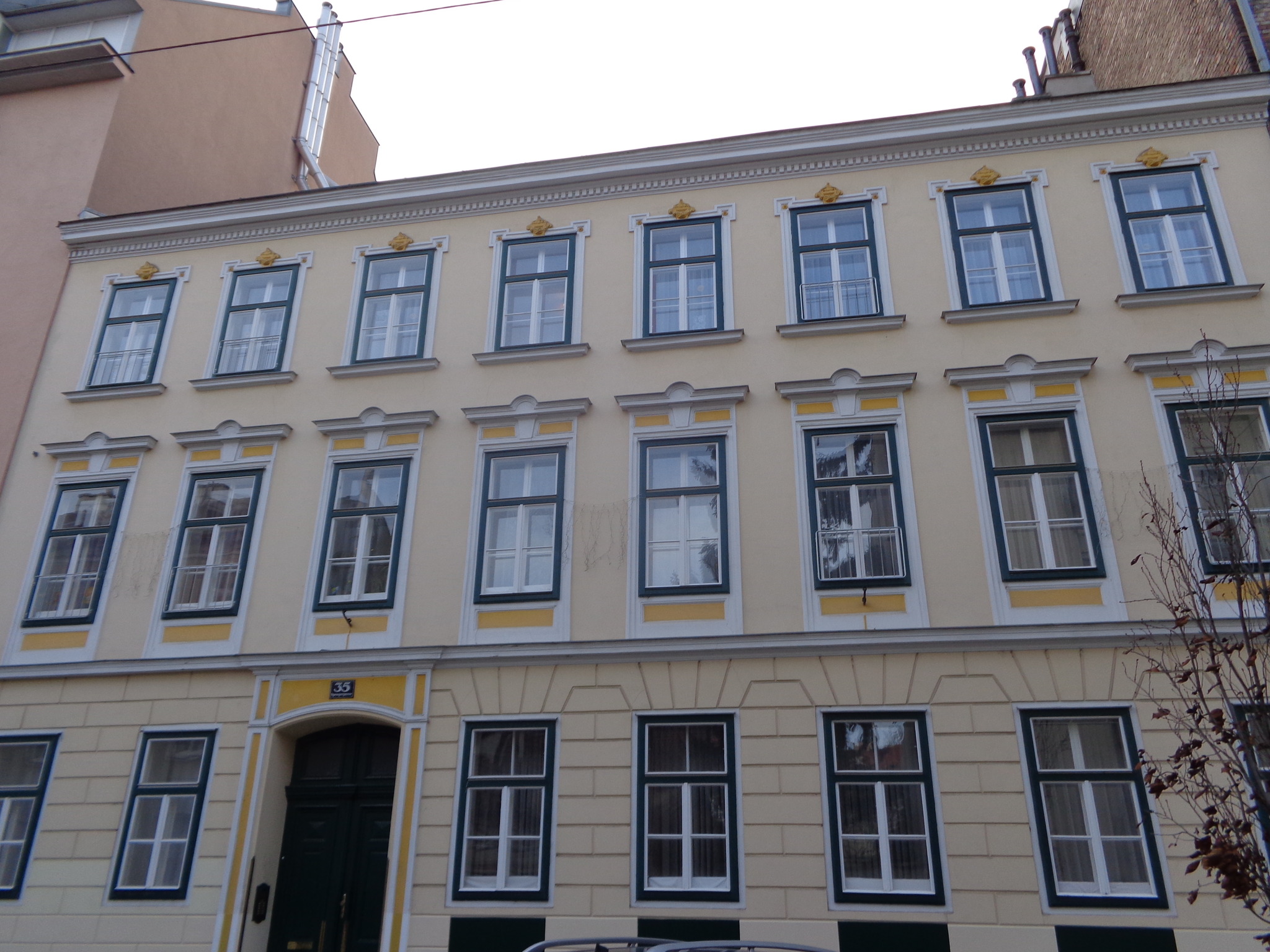 Schöne Häuserfassaden in Margareten - Margareten