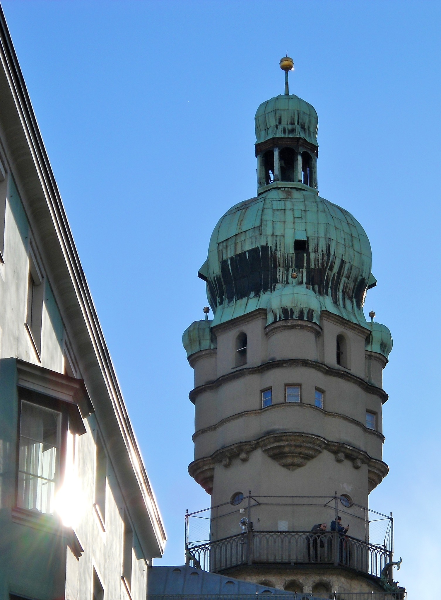 Der Stadtturm von Innsbruck - Innsbruck