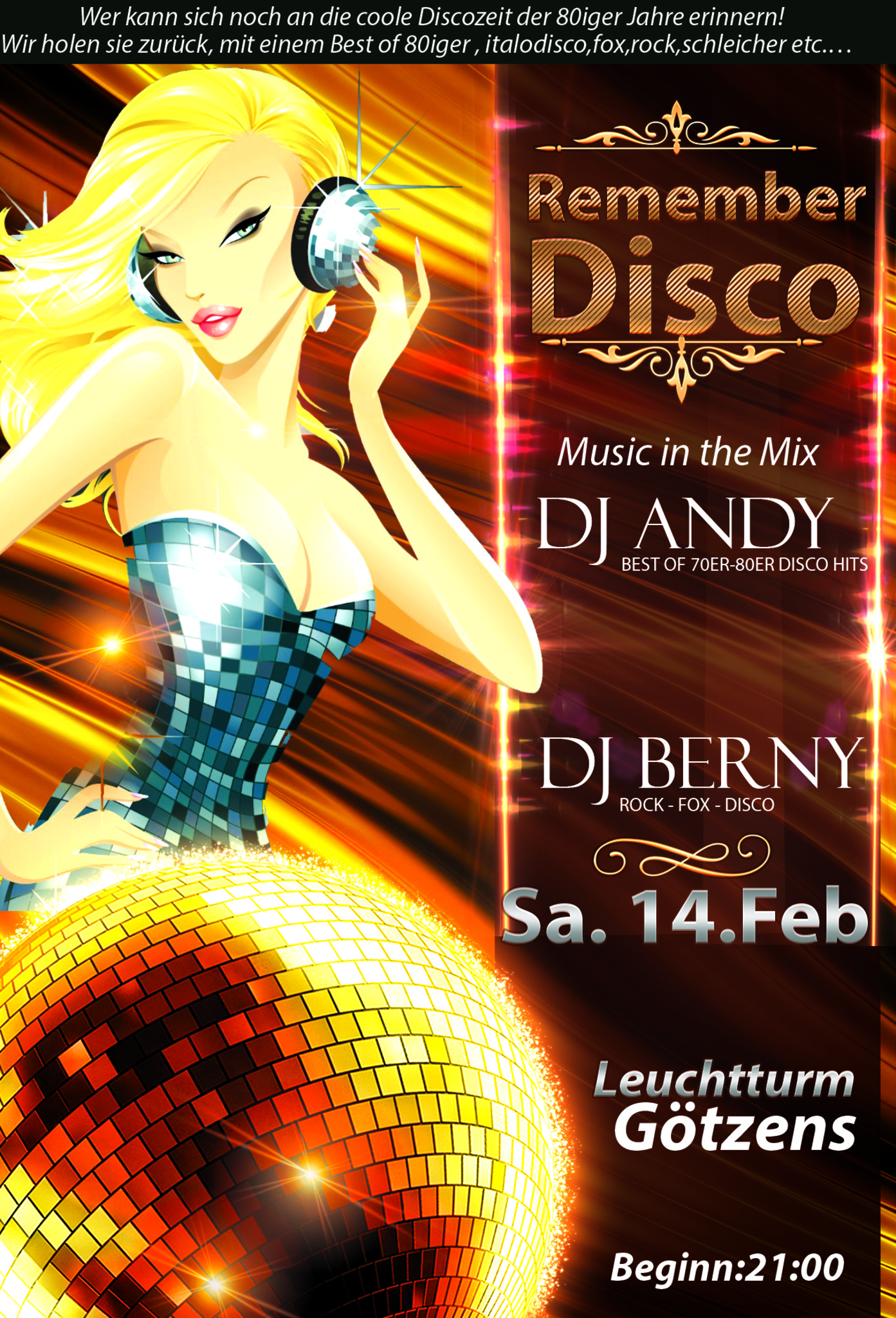 Remember Disco - Westliches Mittelgebirge