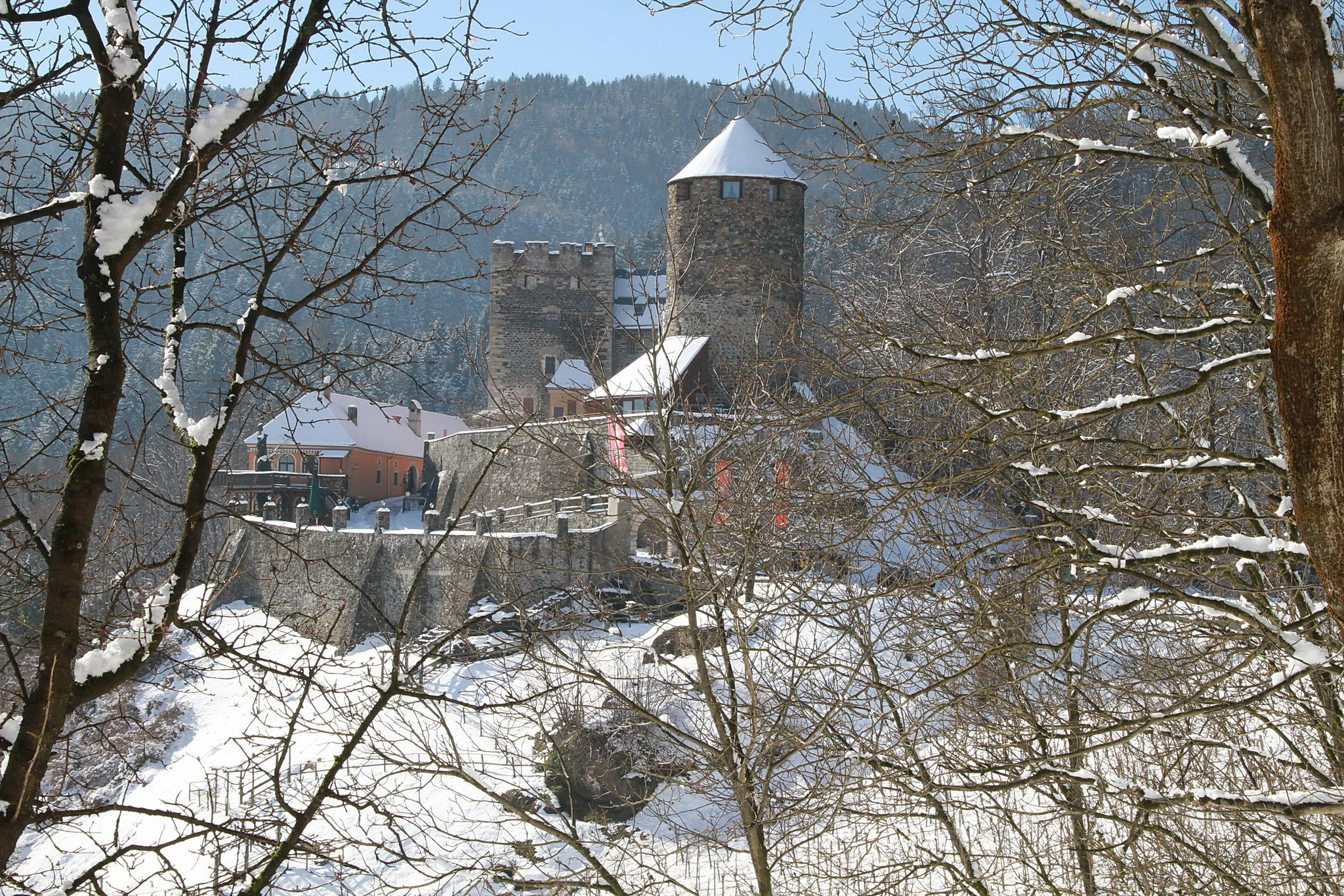 Auch in der Schilcherstadt Deutschlandsberg sorgt der Winter für ...