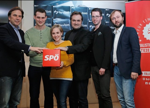 Köflacher Jugendkandidaten bei LH Franz Voves - Voitsberg