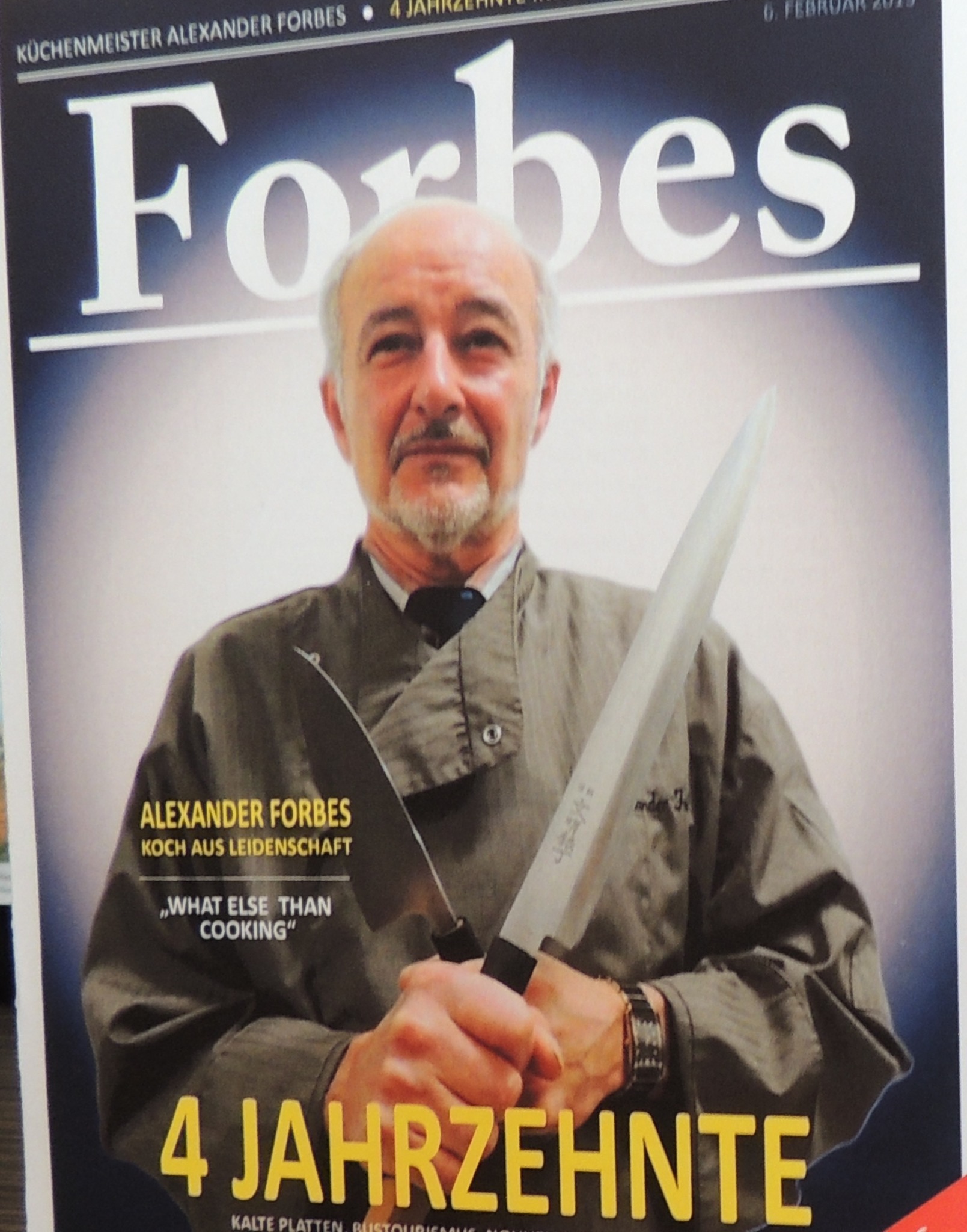 Alexander Forbes: 40 Jahre im Zeichen des guten Geschmacks - Pinzgau