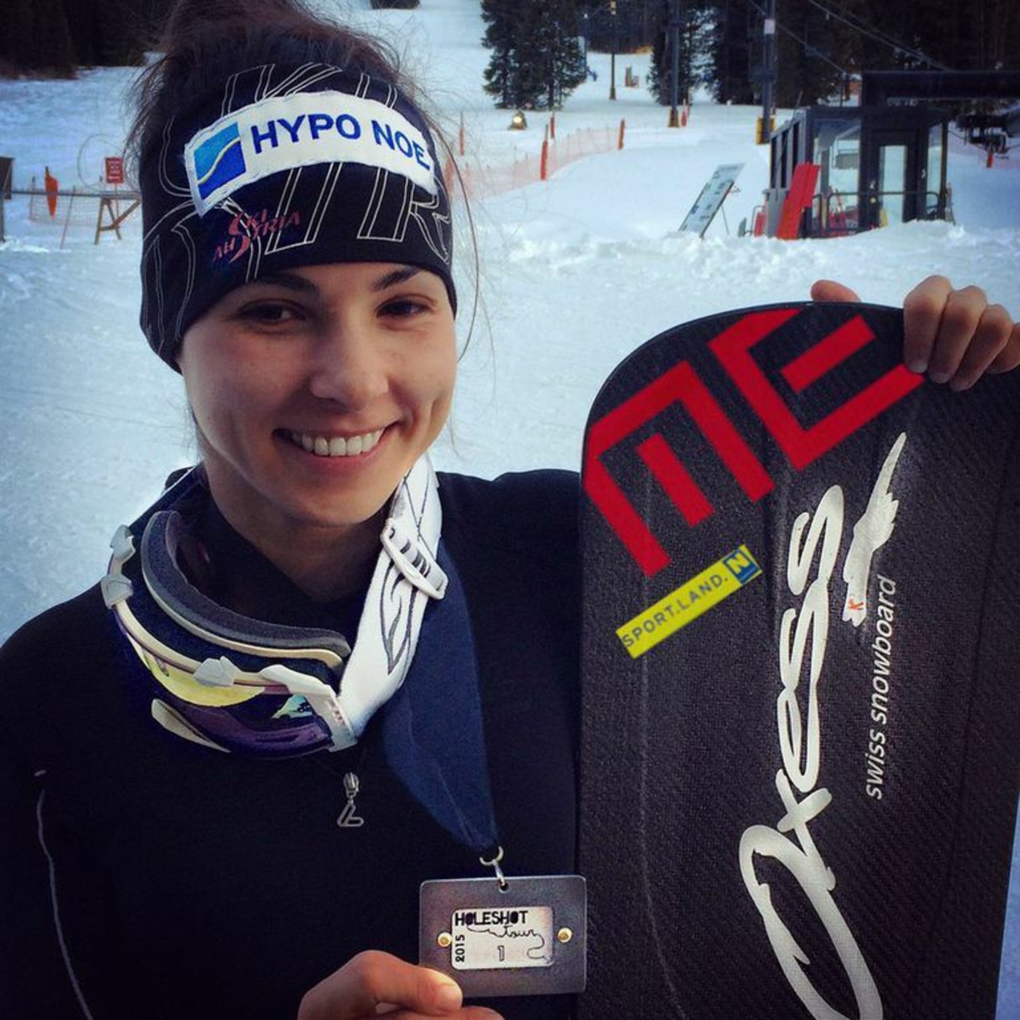 Nächster Erfolg in den USA im Snowboardcross für Maria Ramberger ...