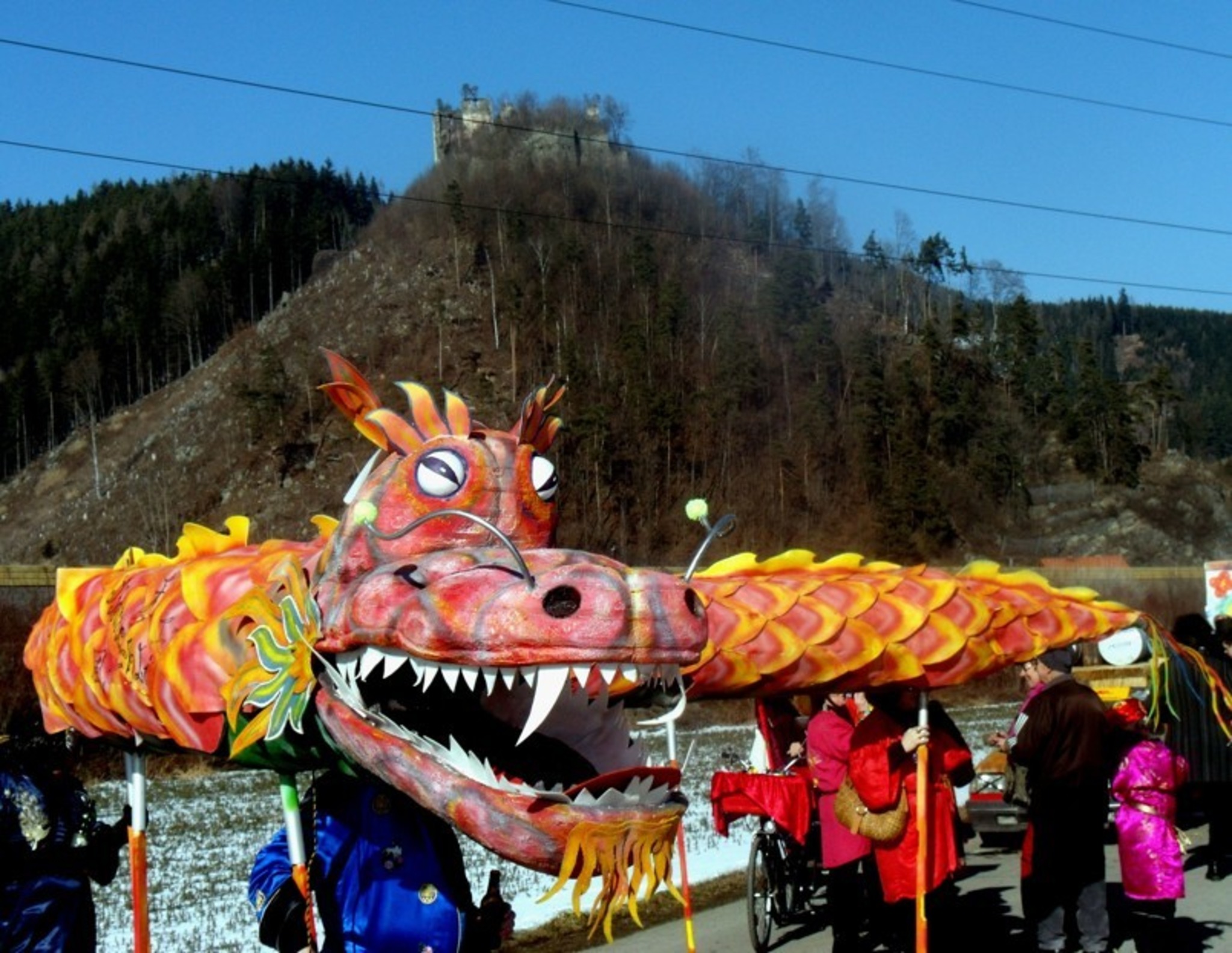 Fasching mit Besuch aus China - Leoben