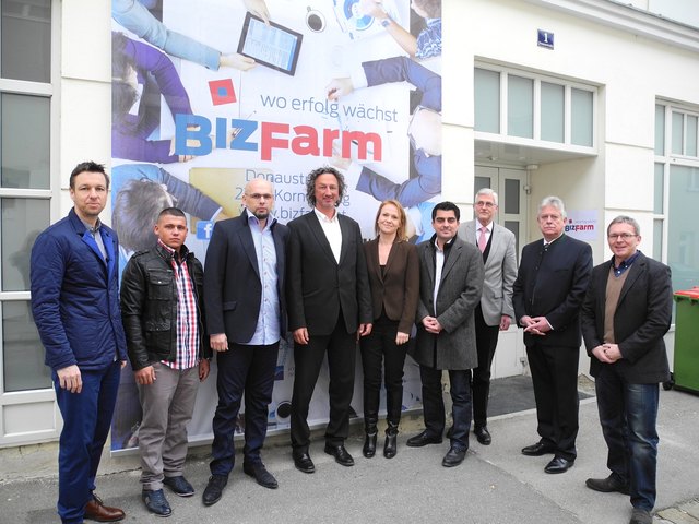 BIZ-Farm erfolgreich gestartet - Korneuburg