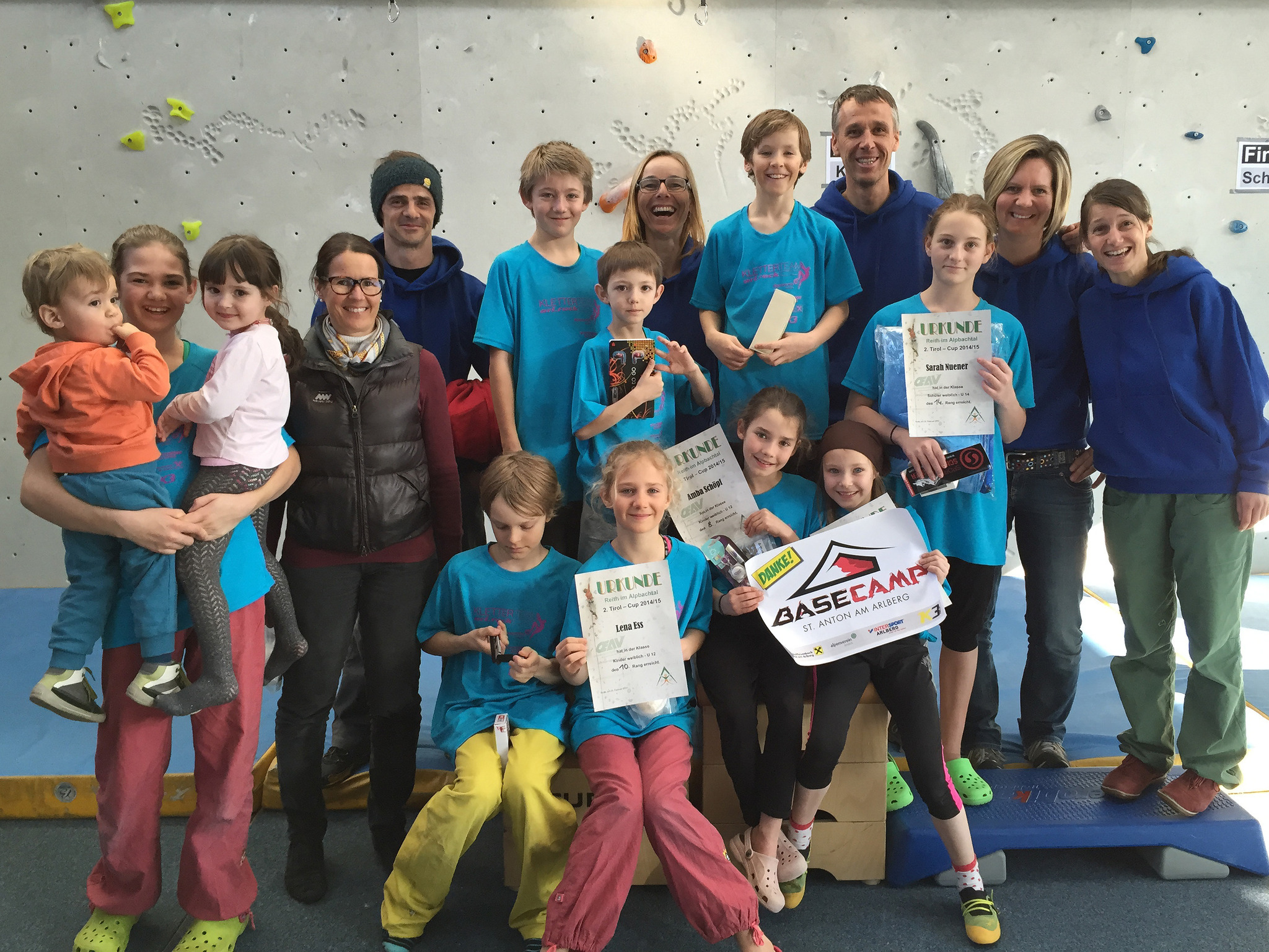 Kletterteam arl.rock erfolgreich gestartet - Landeck
