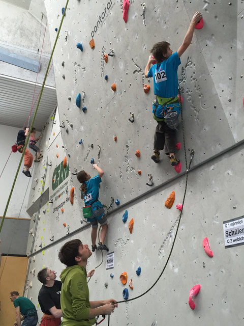 Kletterteam arl.rock erfolgreich gestartet - Landeck