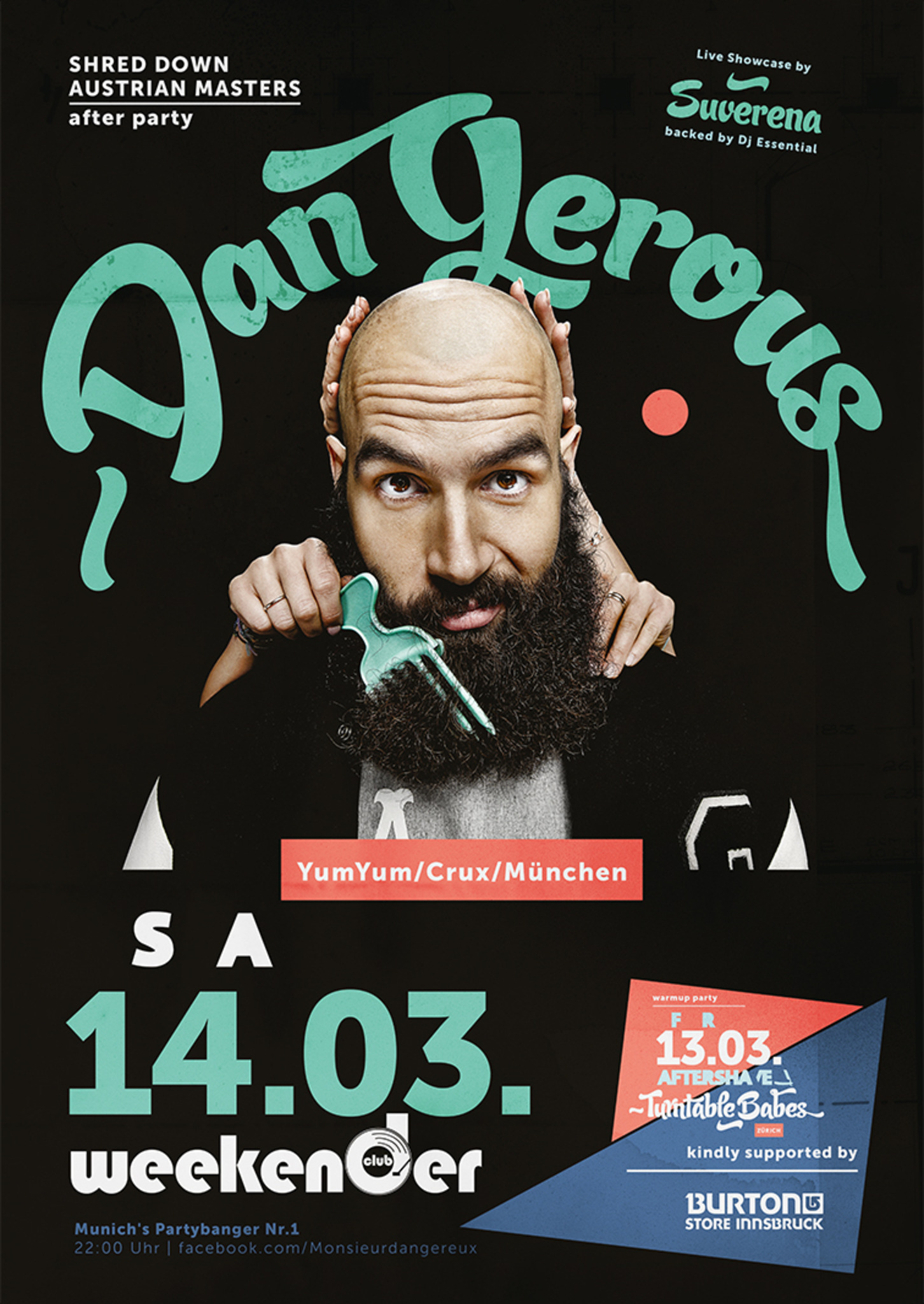 Shred Down Austrian Masters Afterparty mit Dan Gerous (YumYum) und Live ...