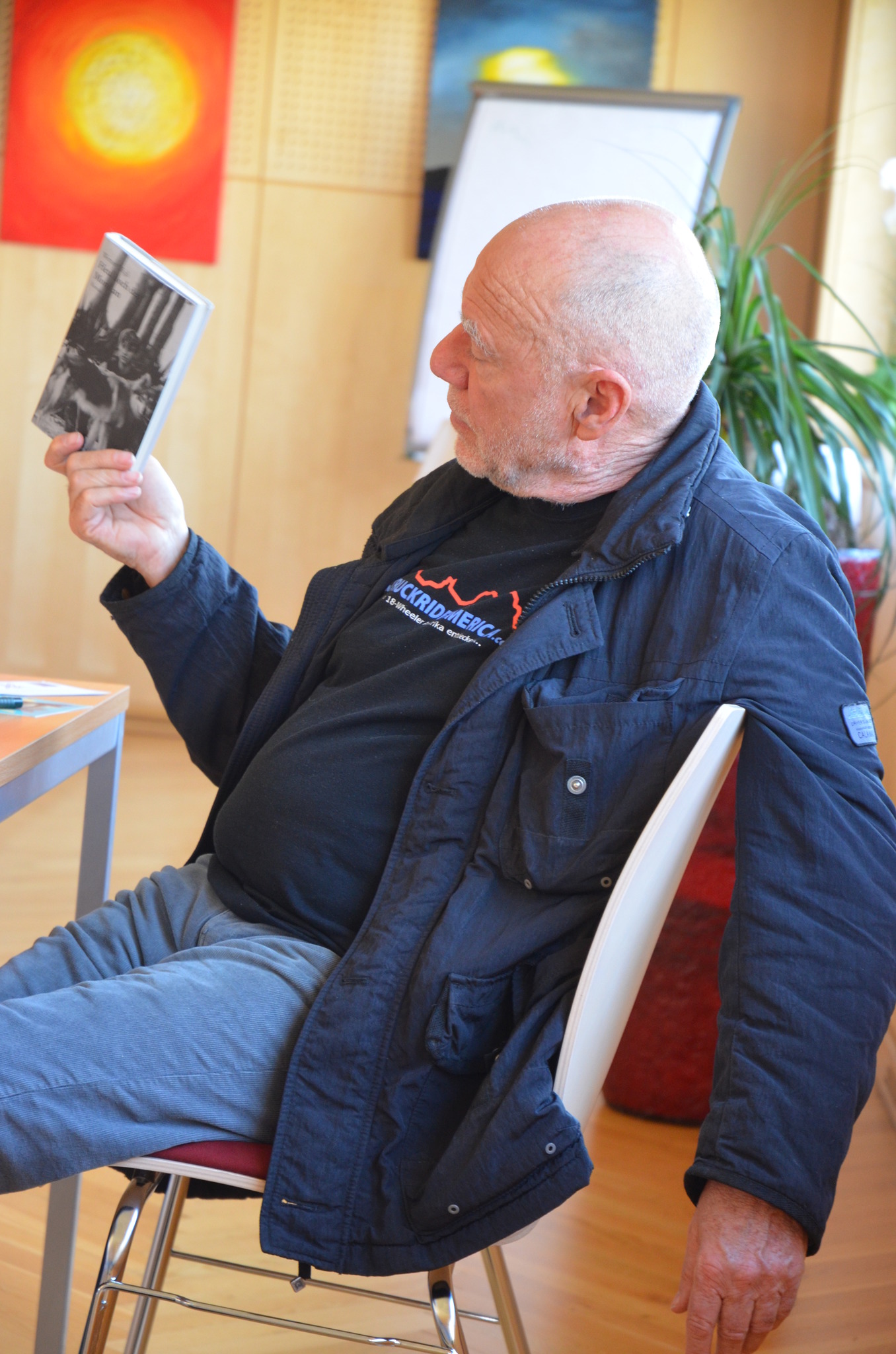 Werner J. Egli an der NMS Seitenstetten-Biberbach - Amstetten