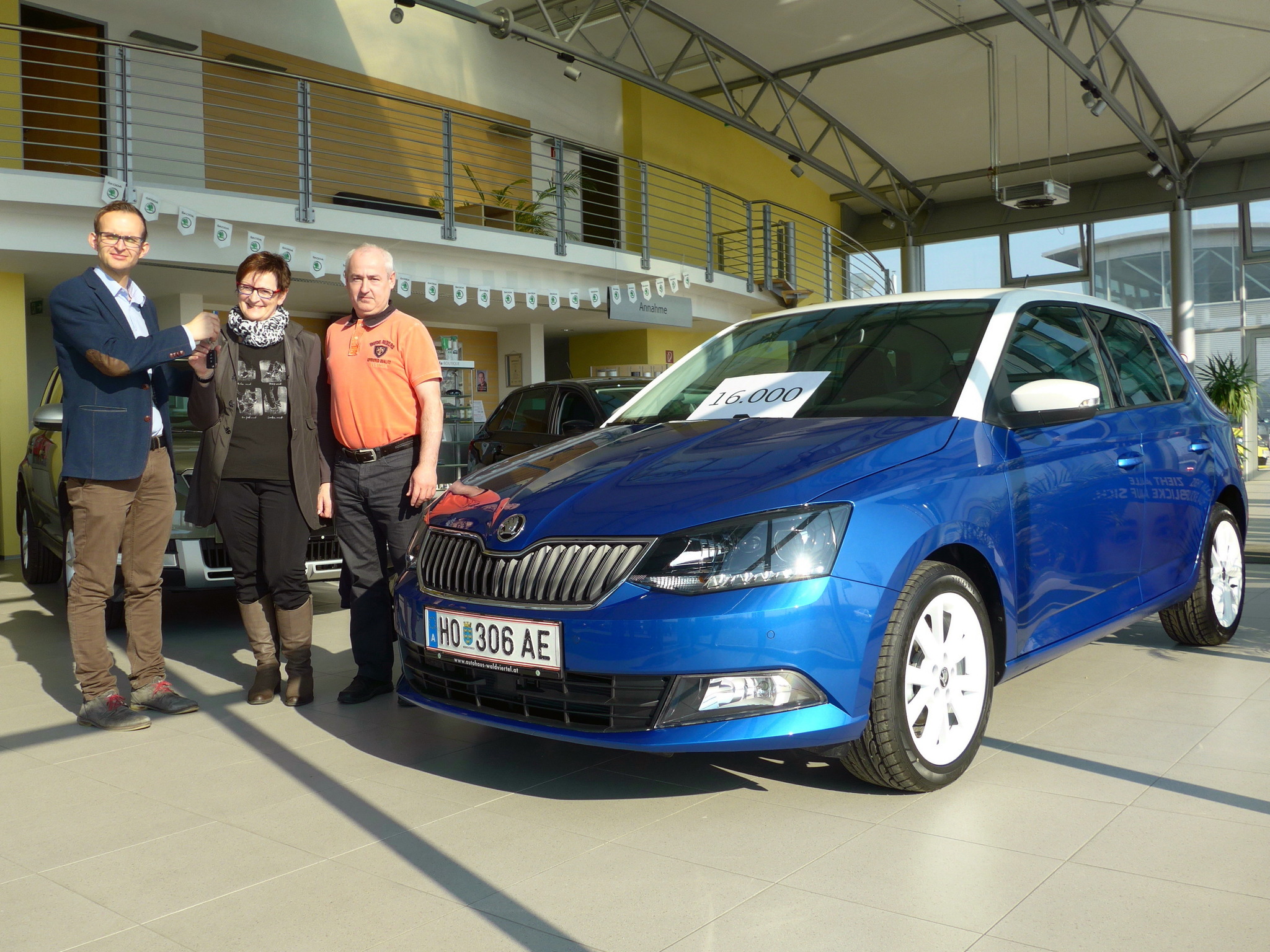 16.000er Neuwagen im Autohaus Waldviertel verkauft! - Horn