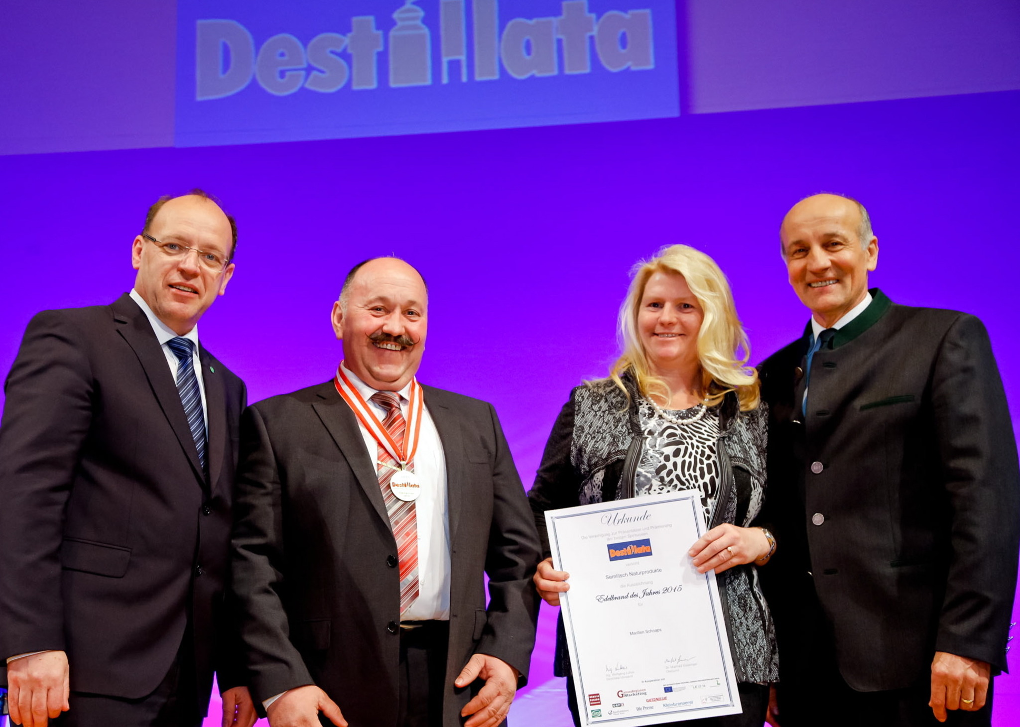 Semlitsch hat den Edelbrand 2015 - Südoststeiermark