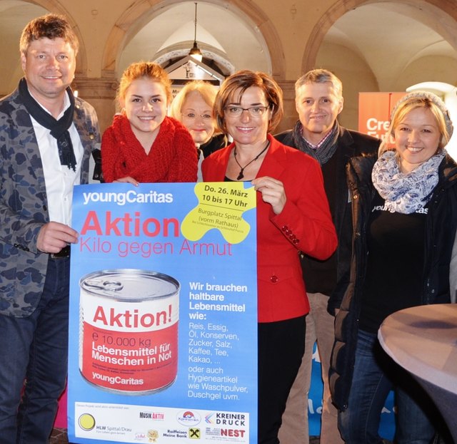 "Kilo gegen Armut" eingesammelt - Spittal