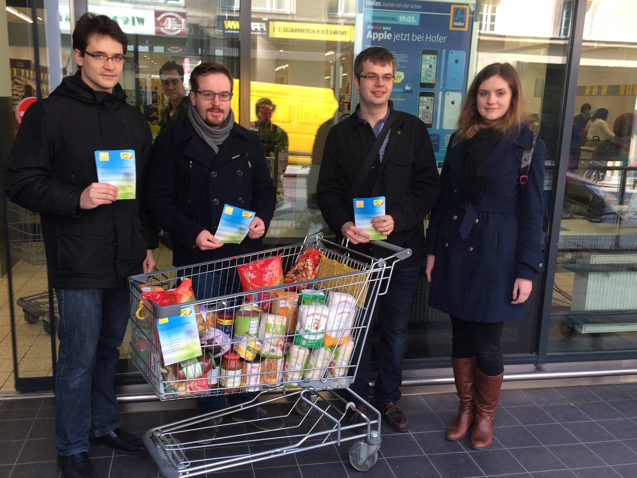 Spenden sammeln für den guten Zweck - Margareten