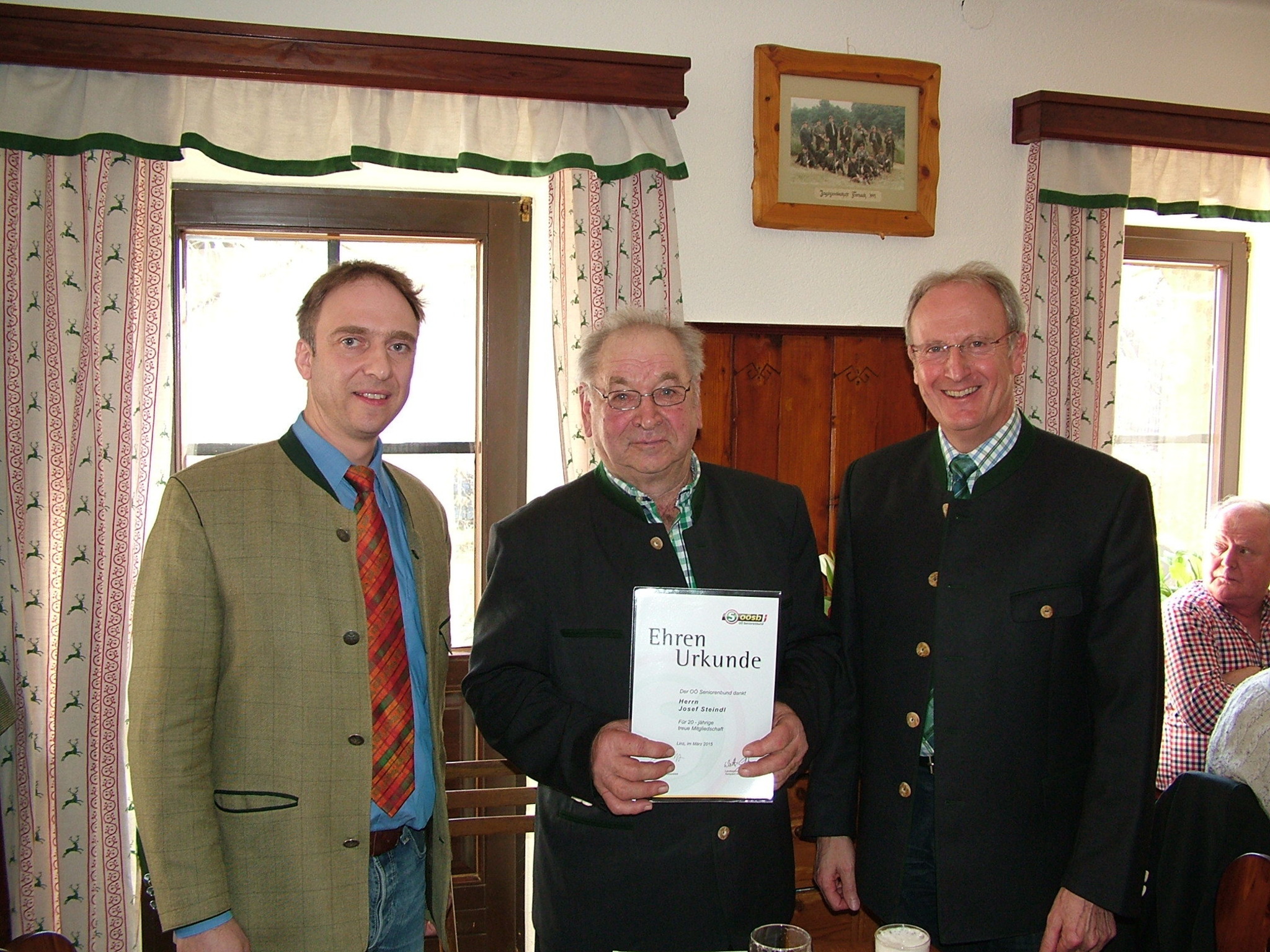 Seniorenbundobmann Josef Steindl bestätigt - Vöcklabruck
