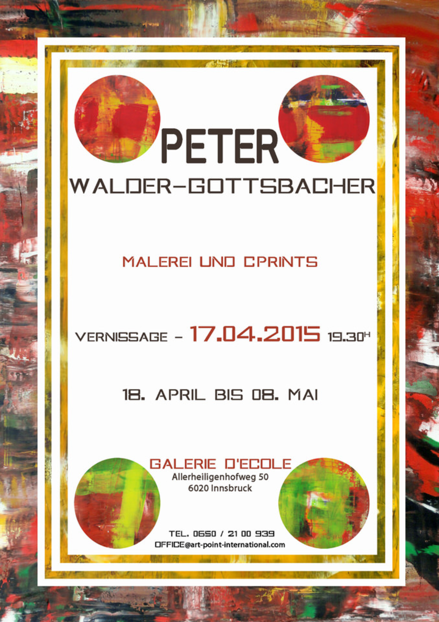 AUSSTELLUNG PETER WALDER-GOTTSBACHER - Innsbruck
