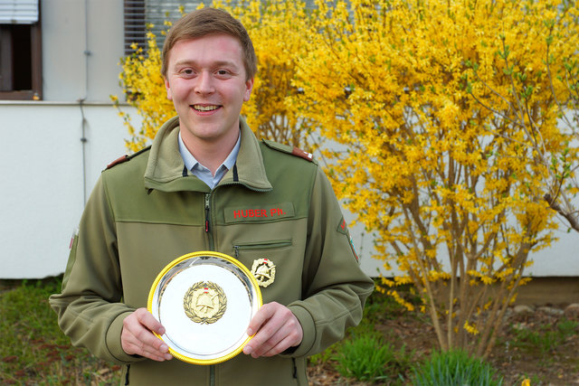 Philipp Huber hat die Matura in Gold - Südoststeiermark