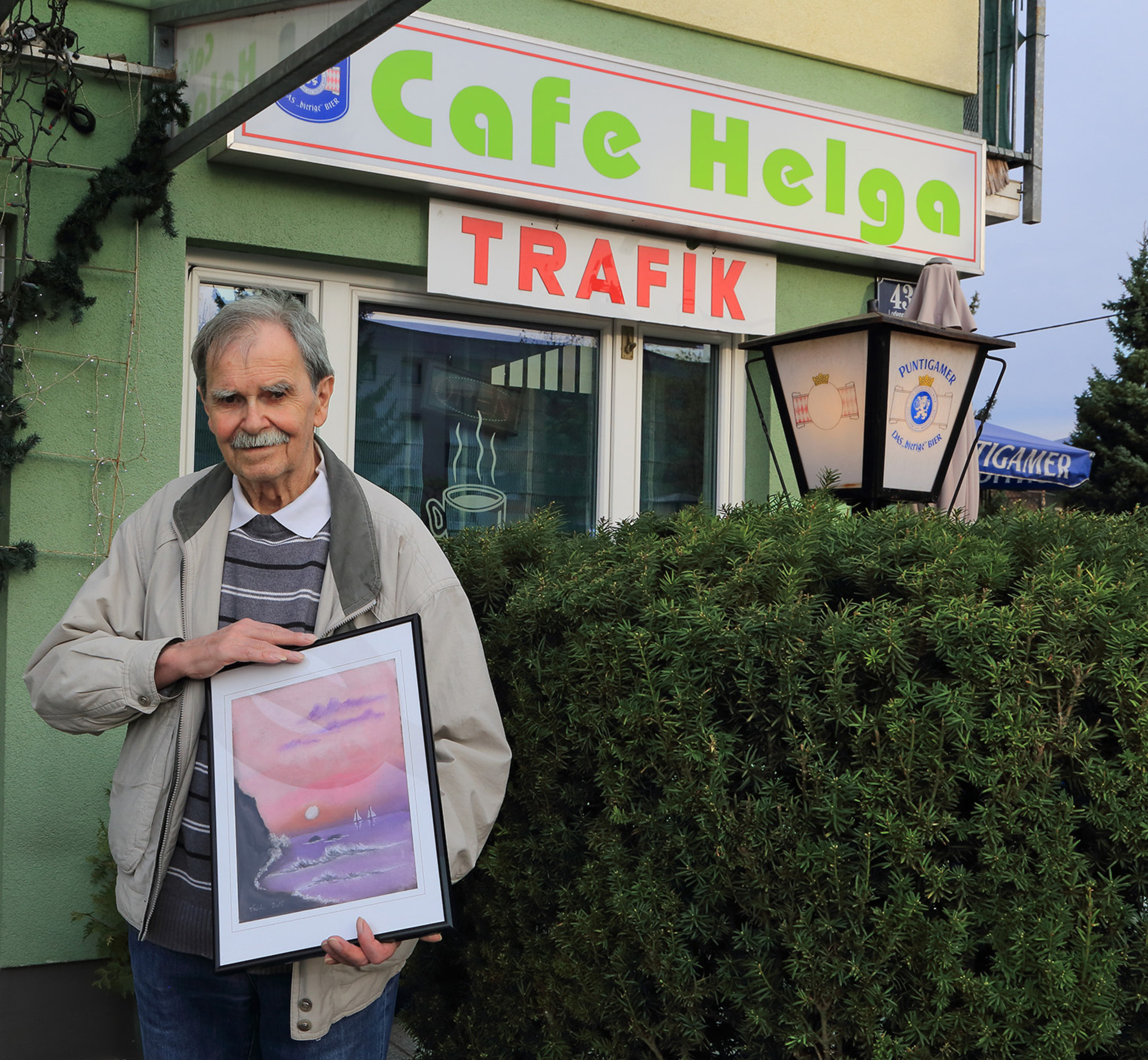 Vernissage: Damir Veble "Meer in meinem Herzen" im Cafe Helga - Klagenfurt