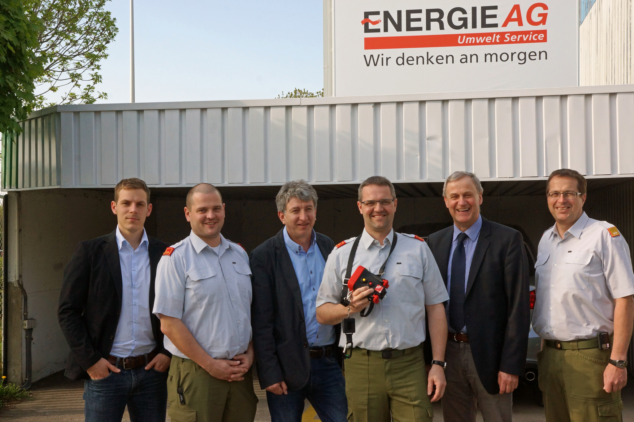 Energie AG spendet Wärmebildkamera an Feuerwehr - Steyr & Steyr Land