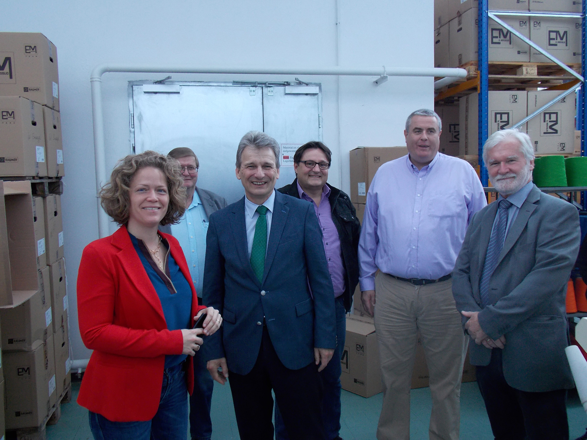 Gewerkschaftspräsident Foglar besuchte Firma Eisbär - Urfahr-Umgebung