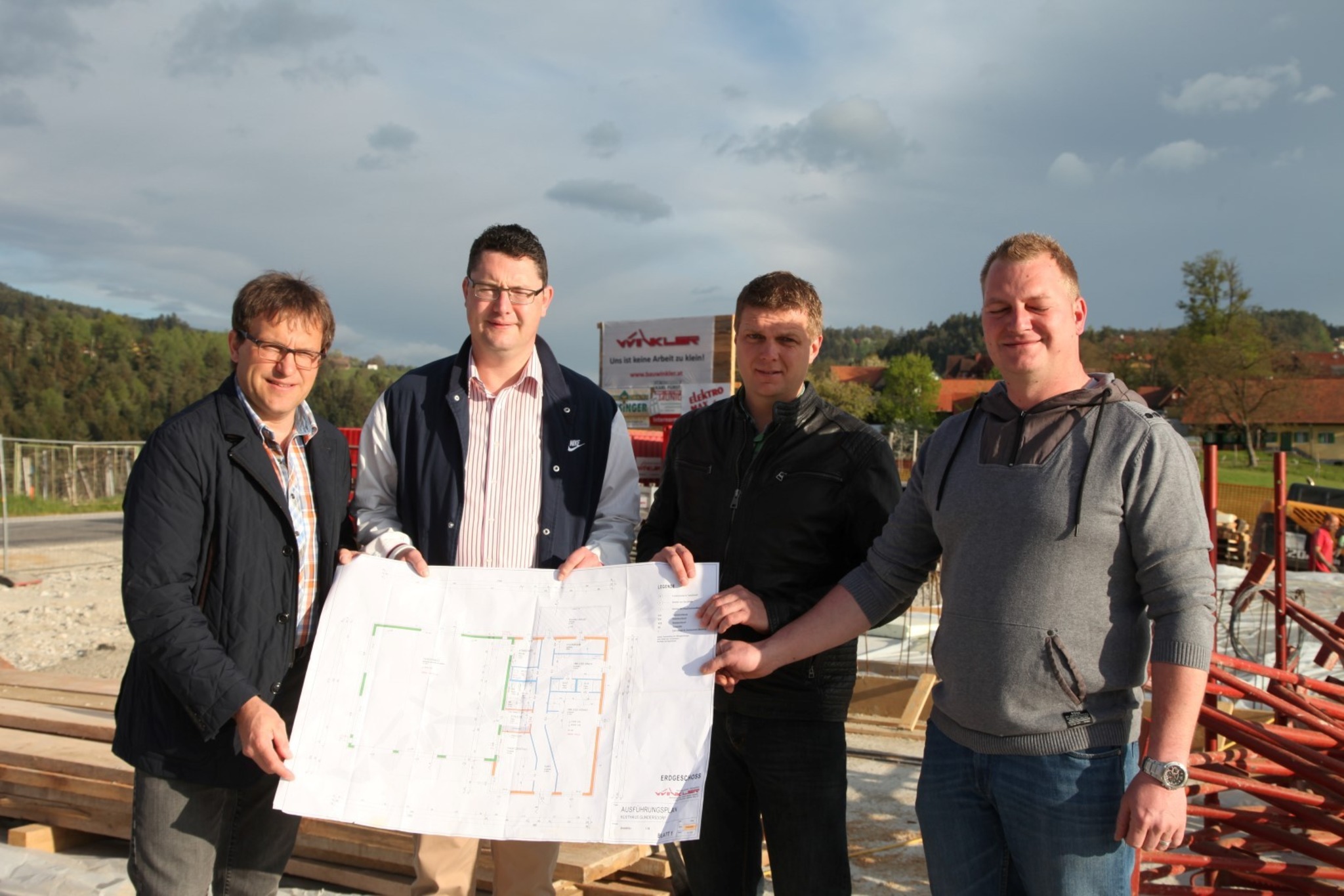 Das Rüsthaus Gundersdorf nimmt Konturen an - Deutschlandsberg