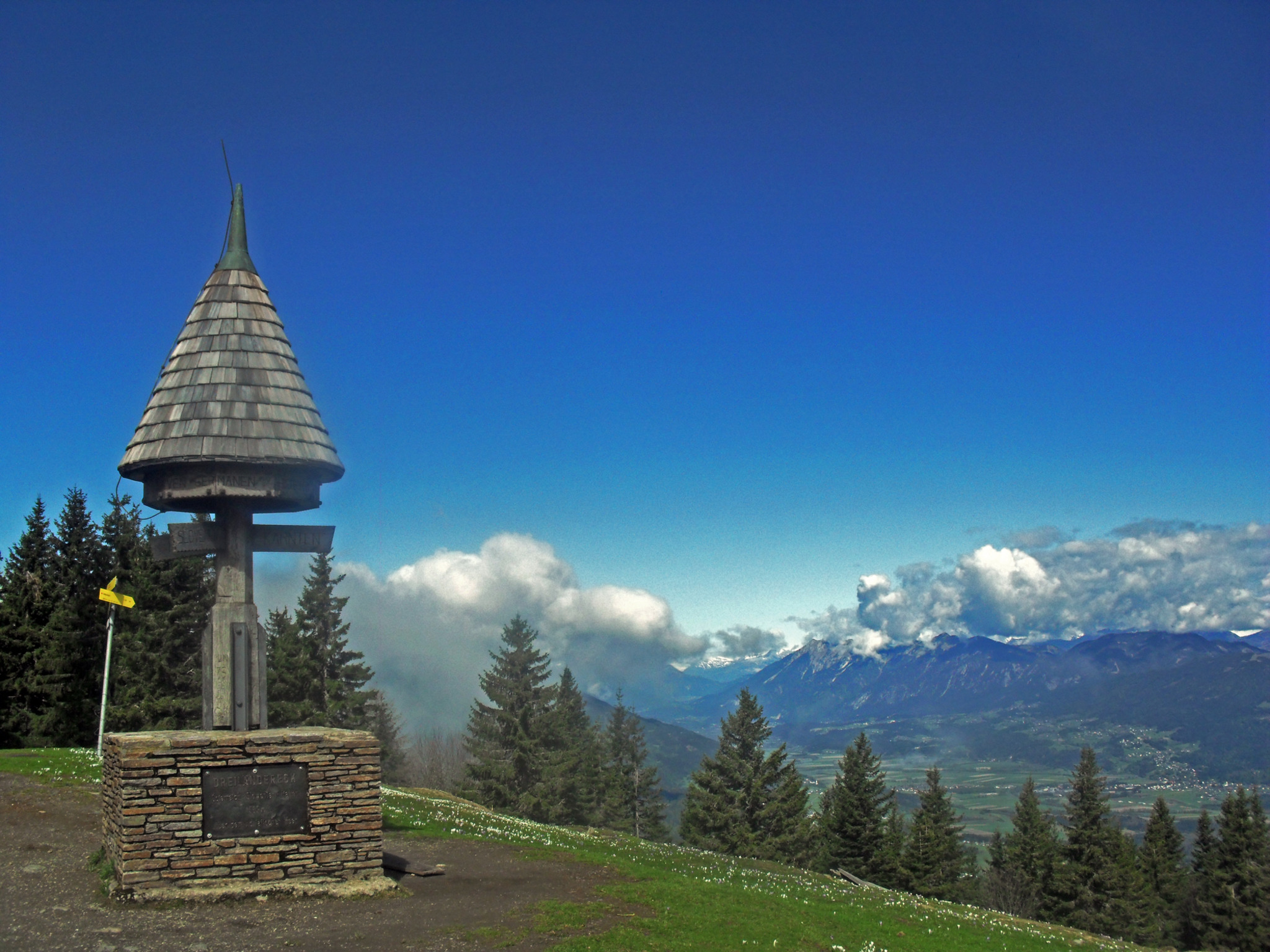 Dreiländereck in Arnoldstein - Villach Land