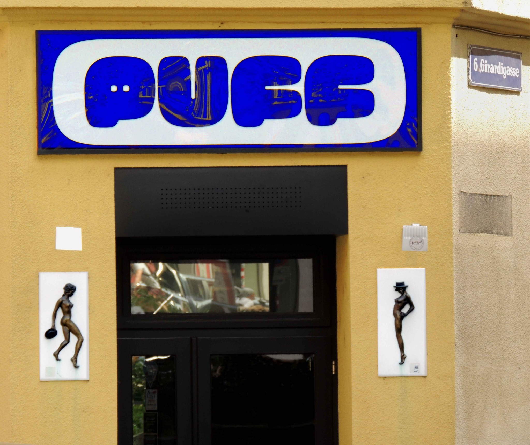 Ab ins Puff....................Schrift in Wien................. - Favoriten