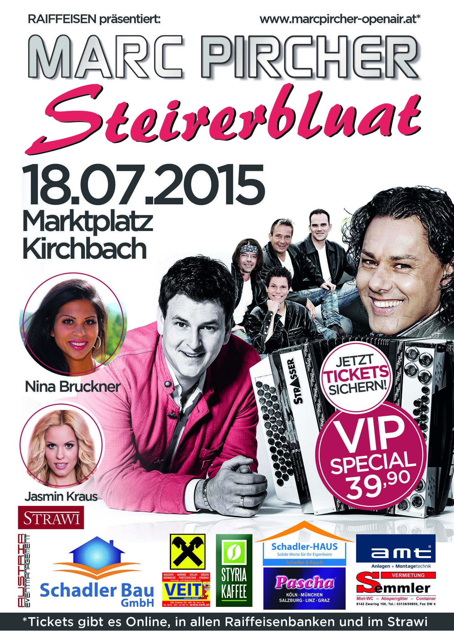 MARC PIRCHER & FRIENDS OPEN AIR - Südoststeiermark