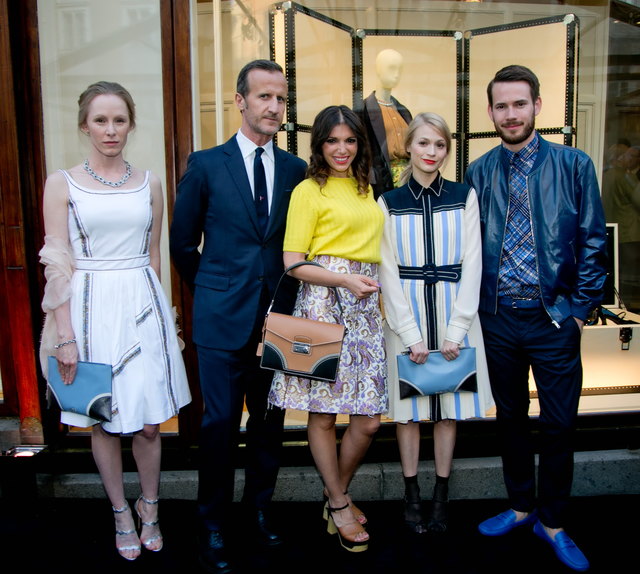 Opening für die Salzburger Filiale des Luxus Labels Prada am Alten ...