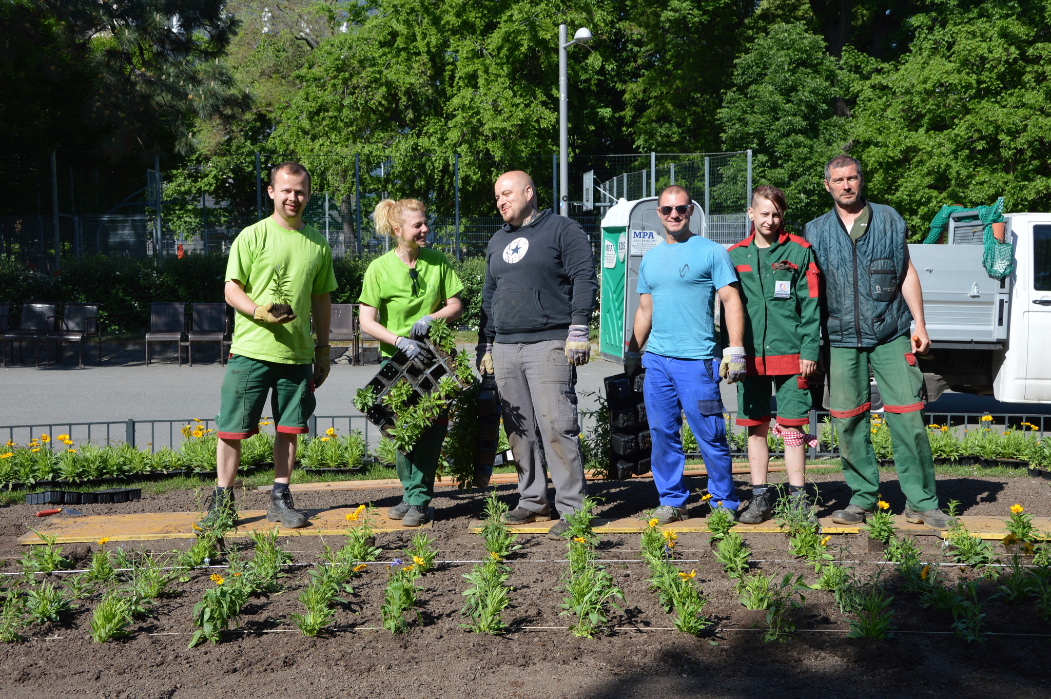 Das tolle Team der MA42 bringt Wien zum Erblühen - DANKE!!!!! - Innere ...