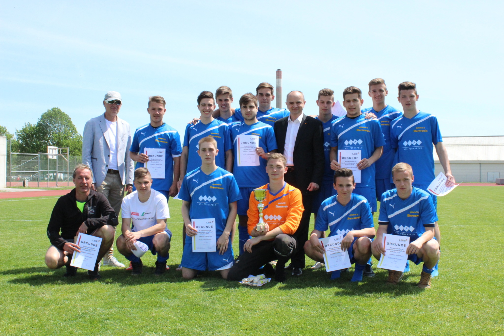 HTL Pinkafeld ist Fußball-Landesmeister - Oberwart