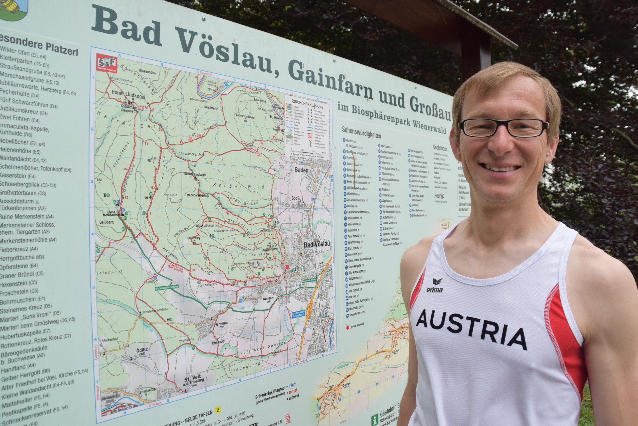 Gerhard vor dem Meisterstück - Baden