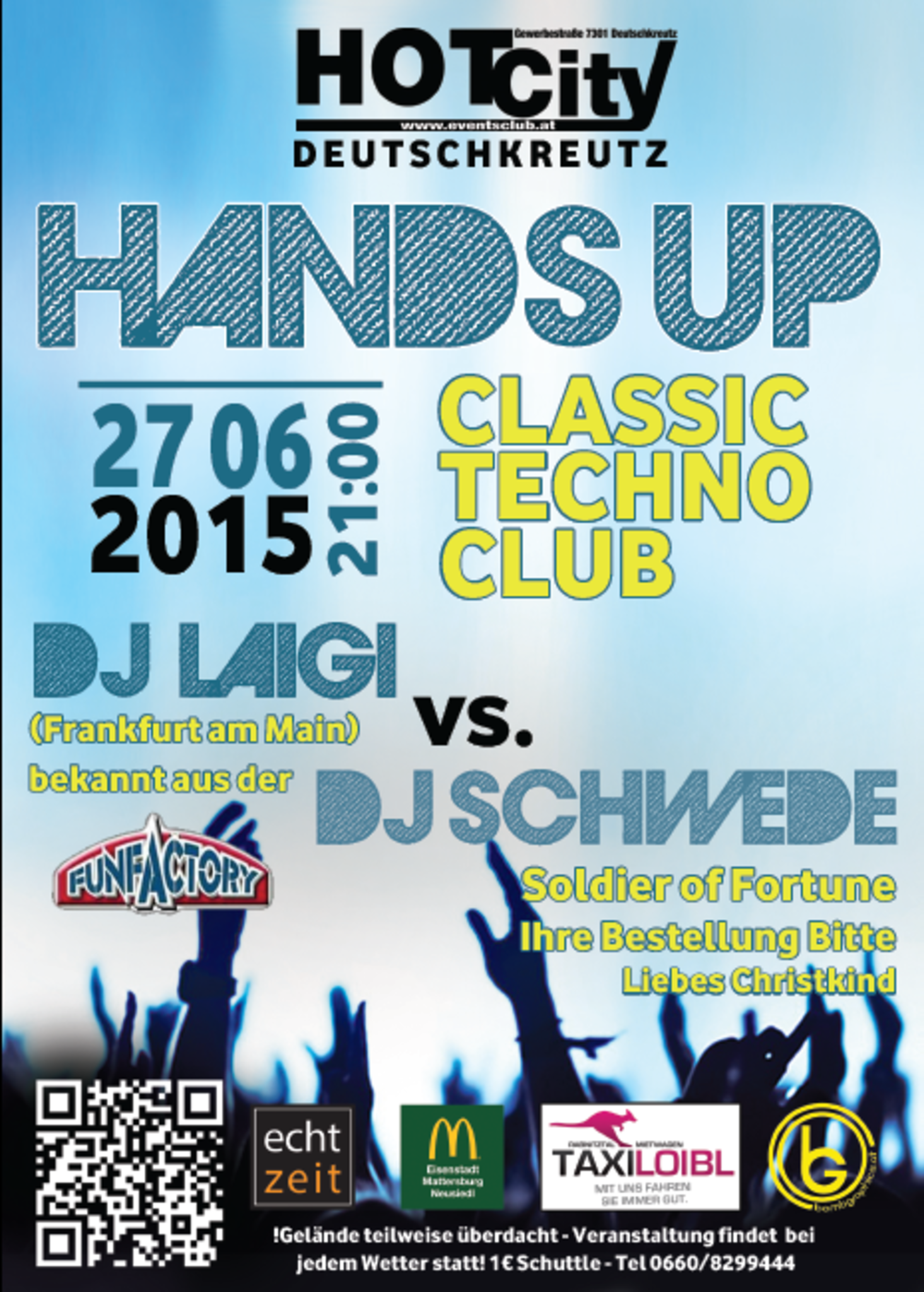 HandsUp - Deutschkreutz ~~ Classic Techno Club - Oberpullendorf