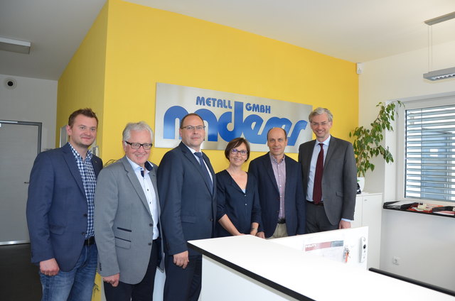 Strugl besuchte Unternehmen in Oberneukirchen - Urfahr-Umgebung