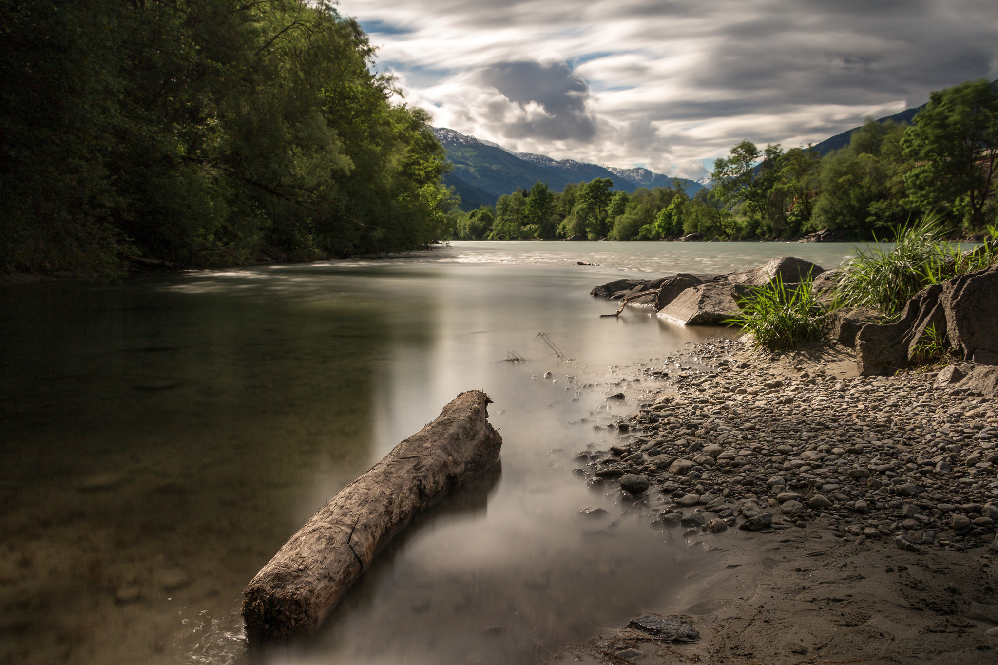 Drau Landschaft - Osttirol