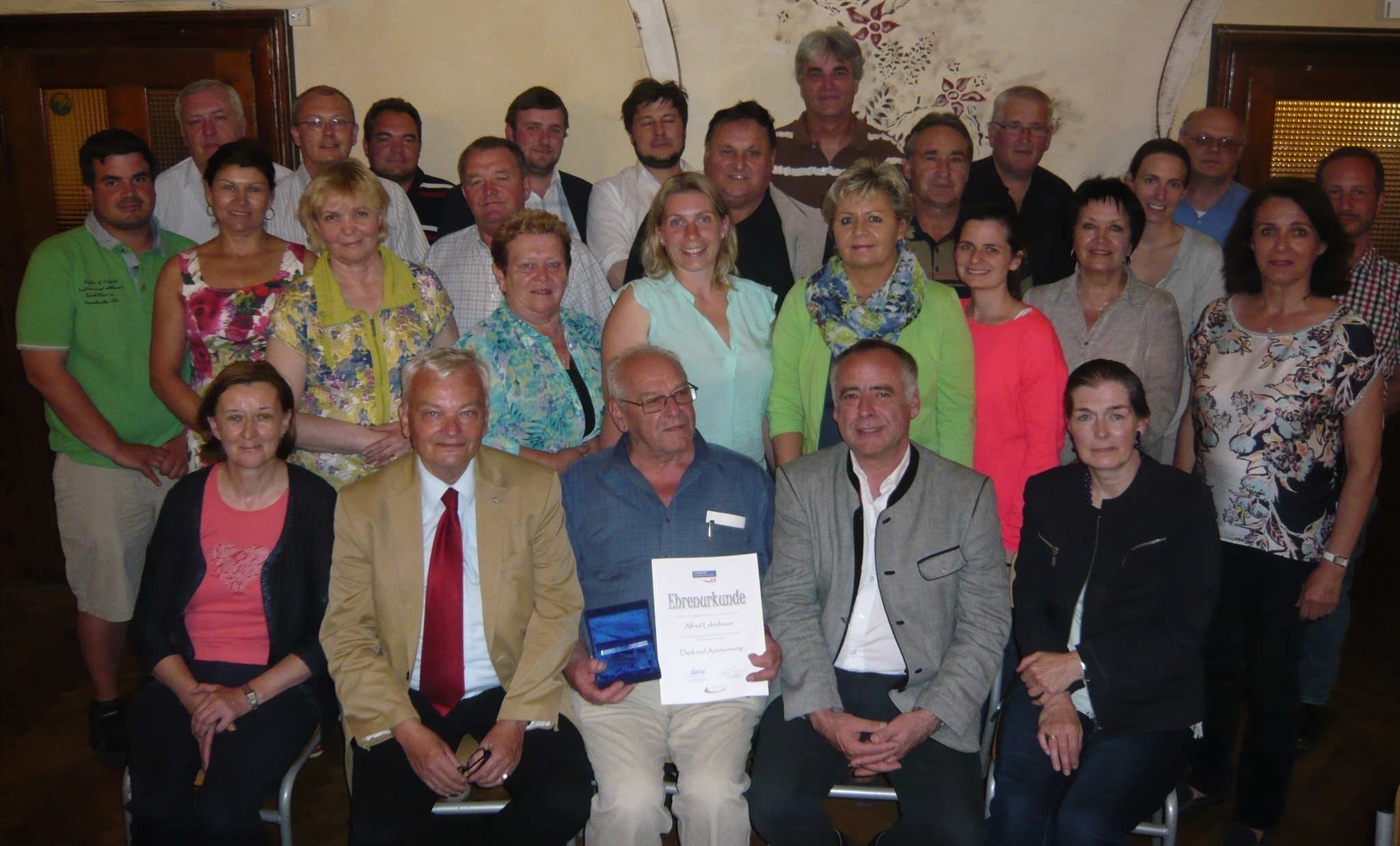 Roman Sigmund als Gemeindeparteiobmann wiedergewählt - Gänserndorf