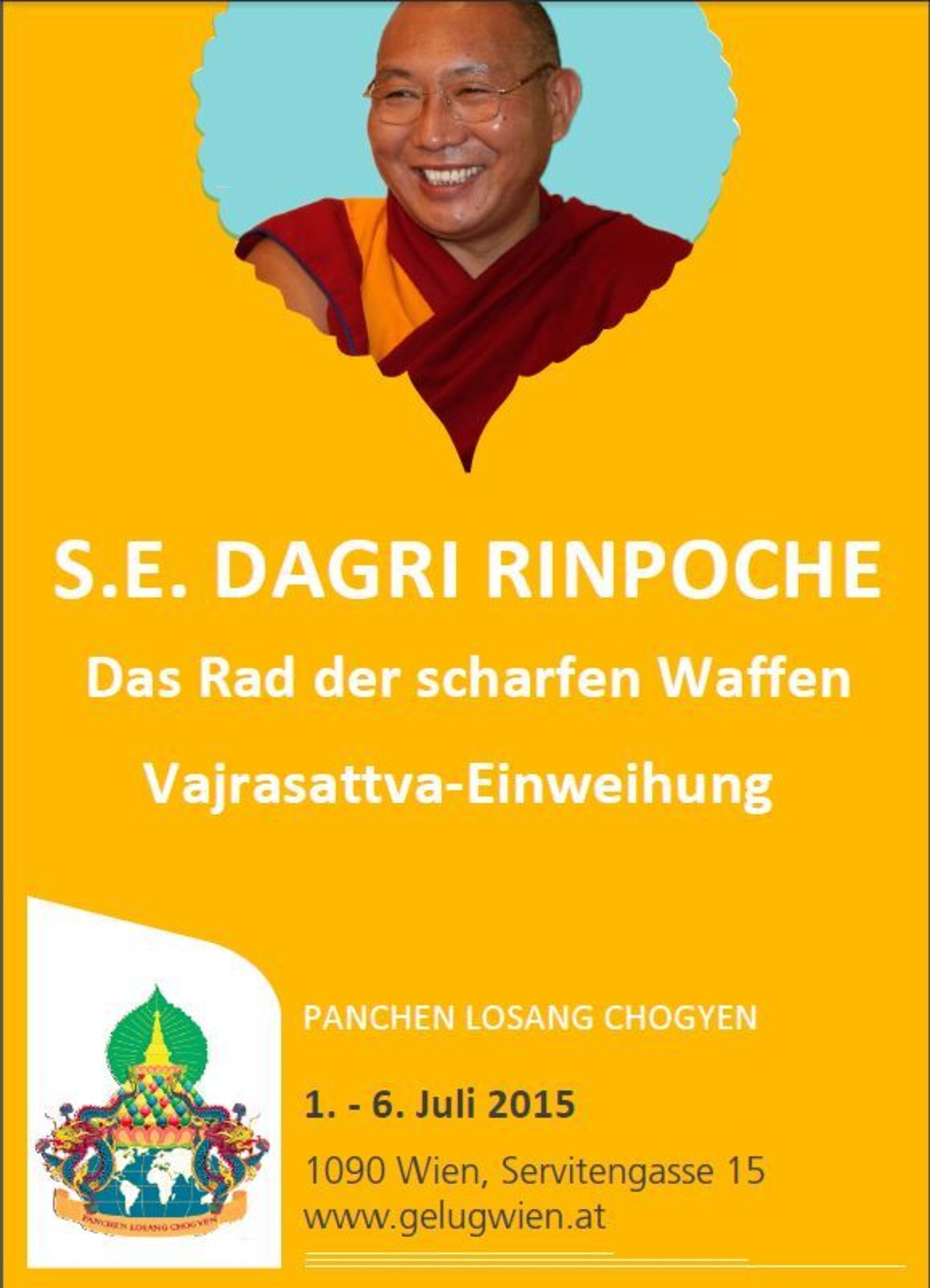 DAGRI RINPOCHE - Seminar und Einweihung - Alsergrund