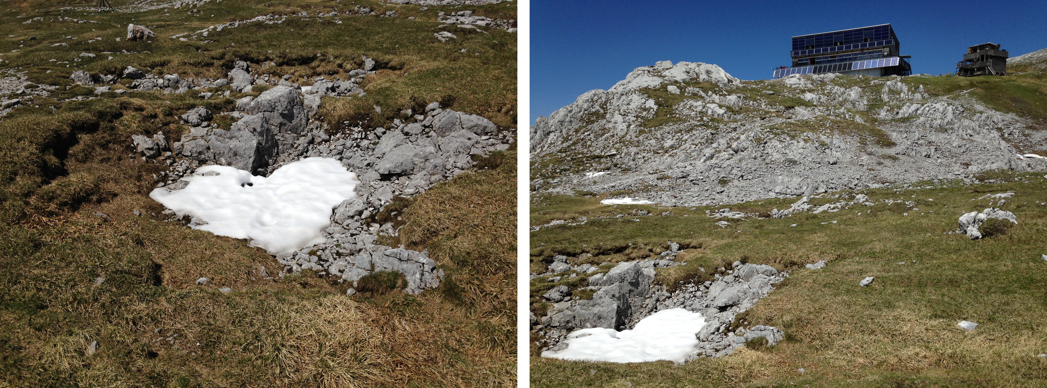 Ein Schneeherz zu Füßen - Bruck an der Mur