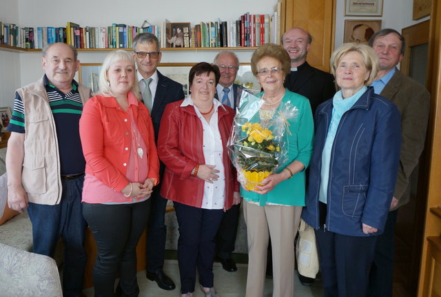 Maria Fitzthum feiert ihren 80er - Zwettl