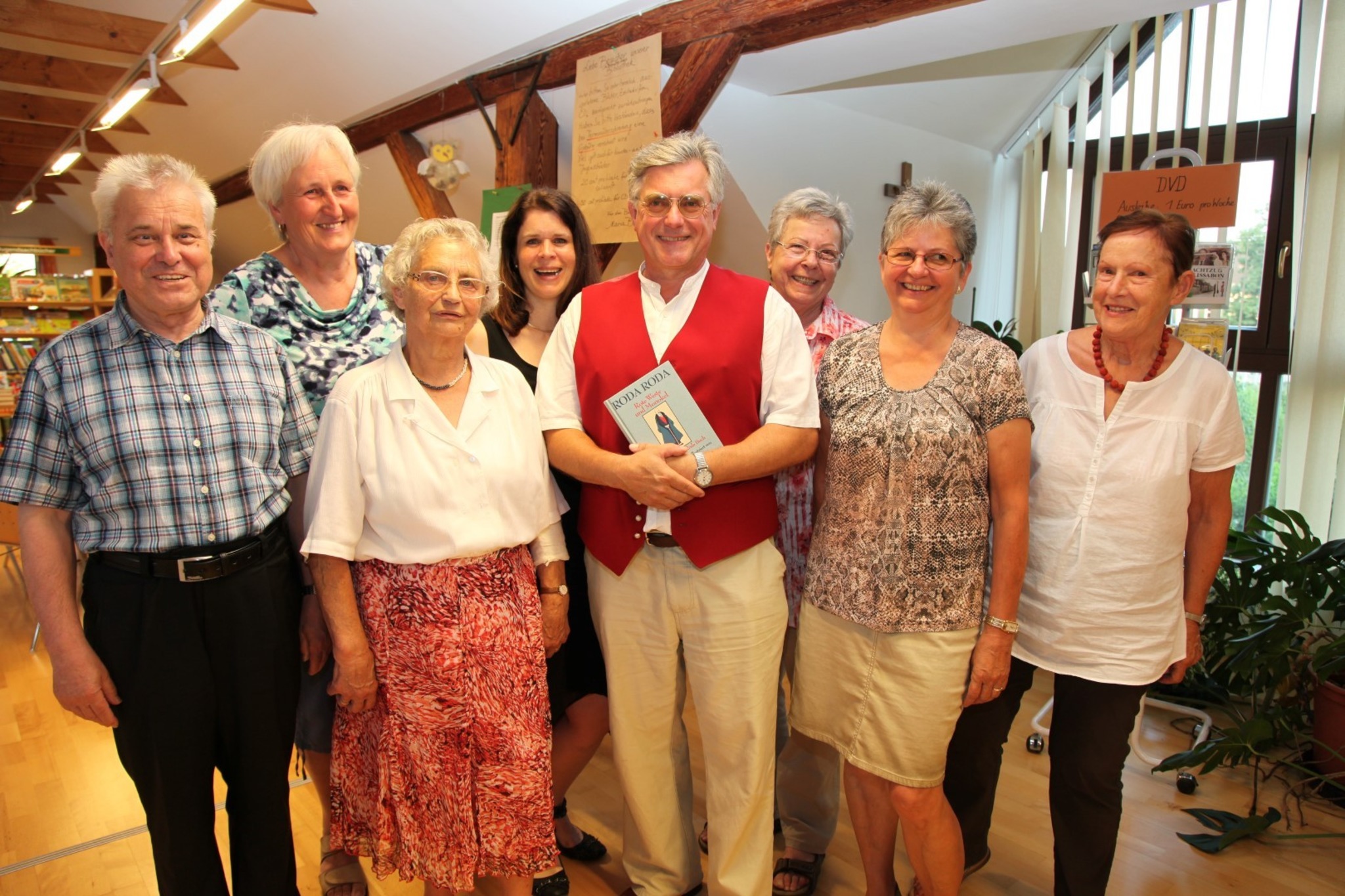 Martin Haller in der Bibliothek - Deutschlandsberg